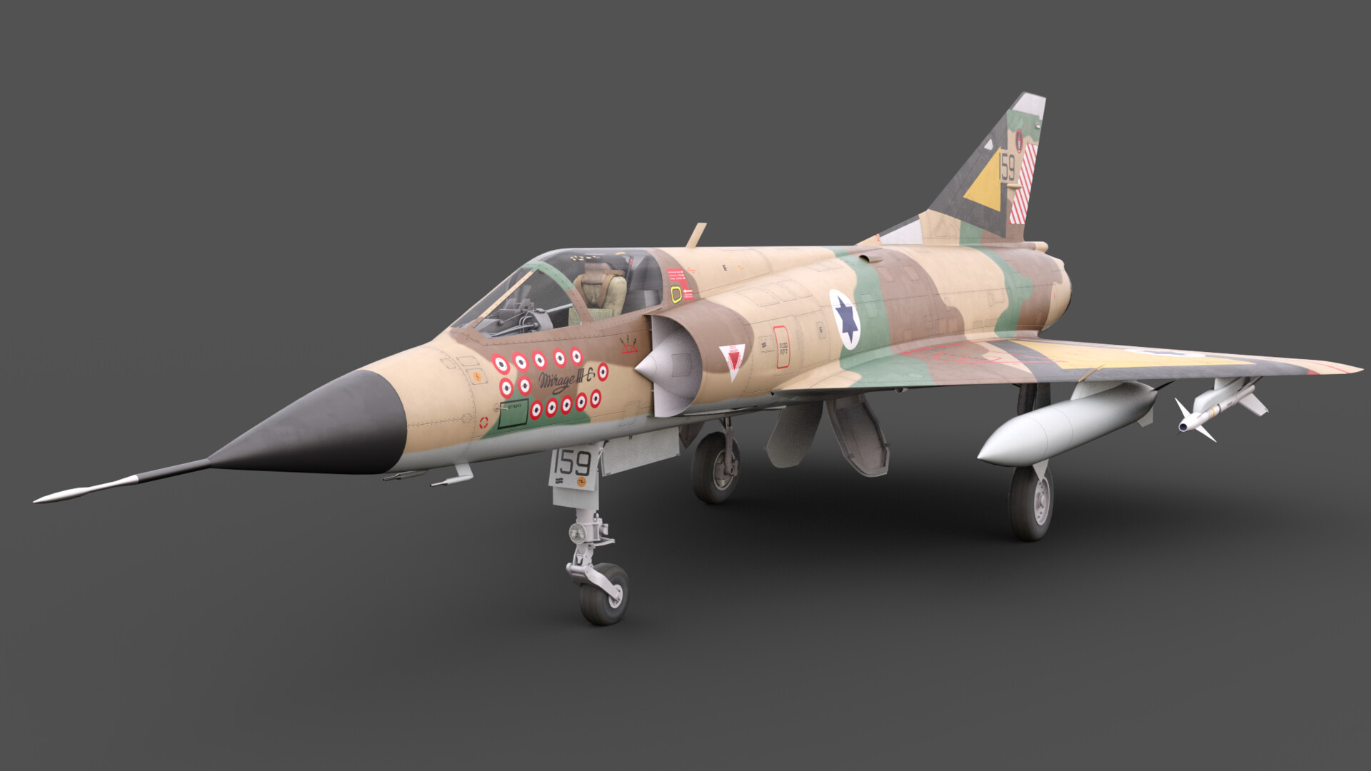 Westfield 3d - Israeli Mirage IIICJ "Shahak"