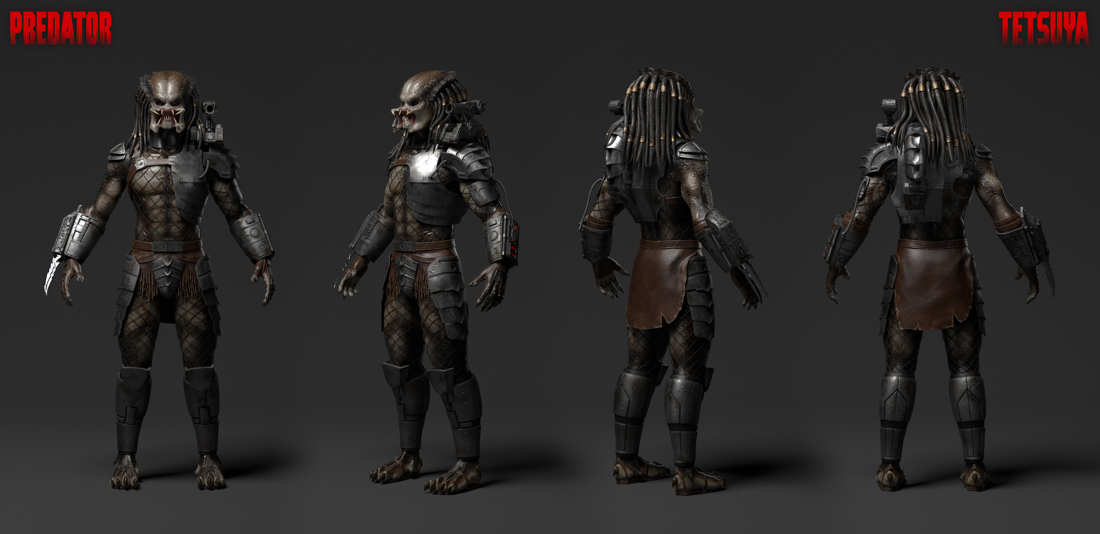 Tetsuya Chiba - Predator Fan art