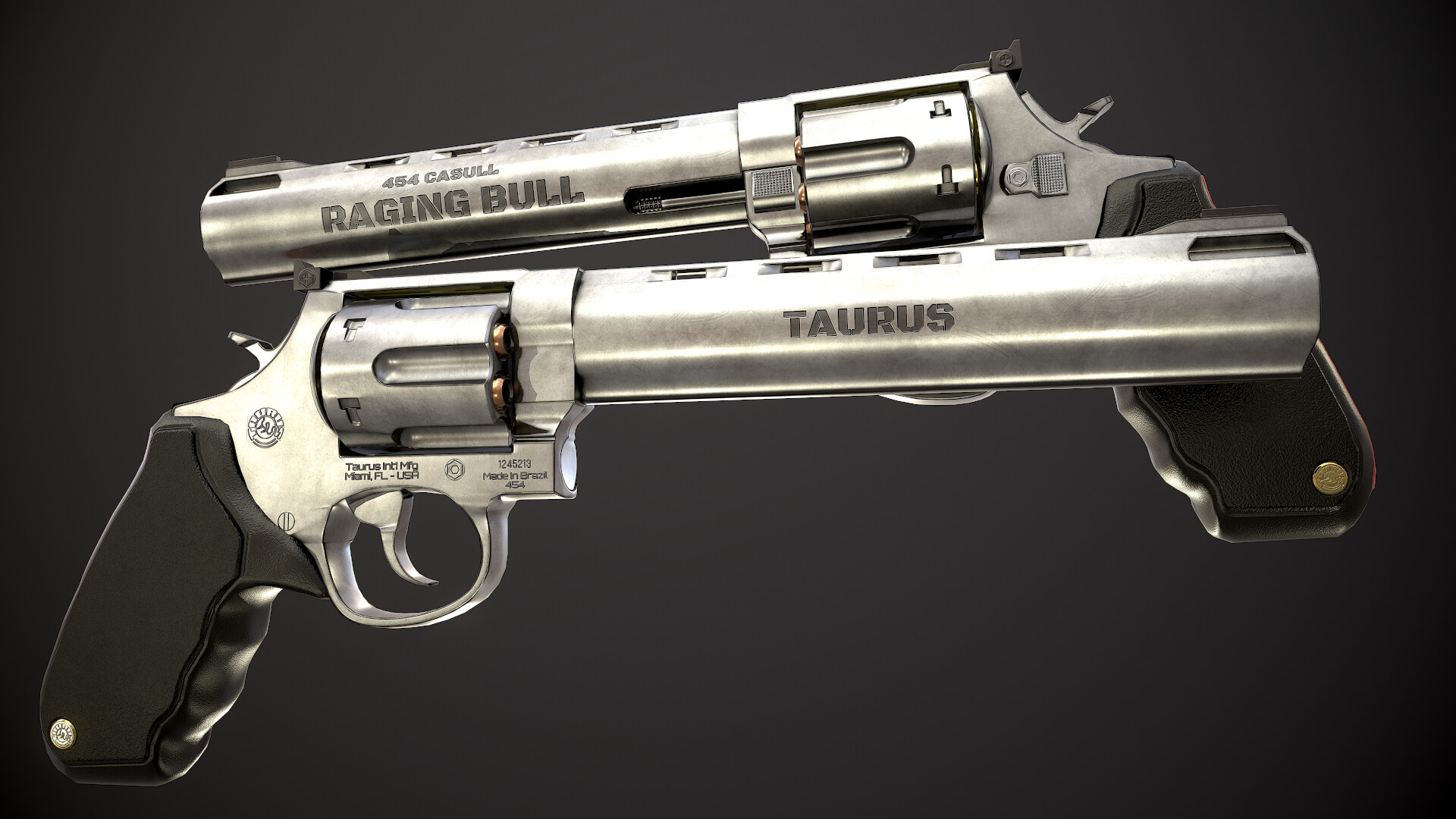 Lucas Lauer Gallo - Raging Bull Revolver 454