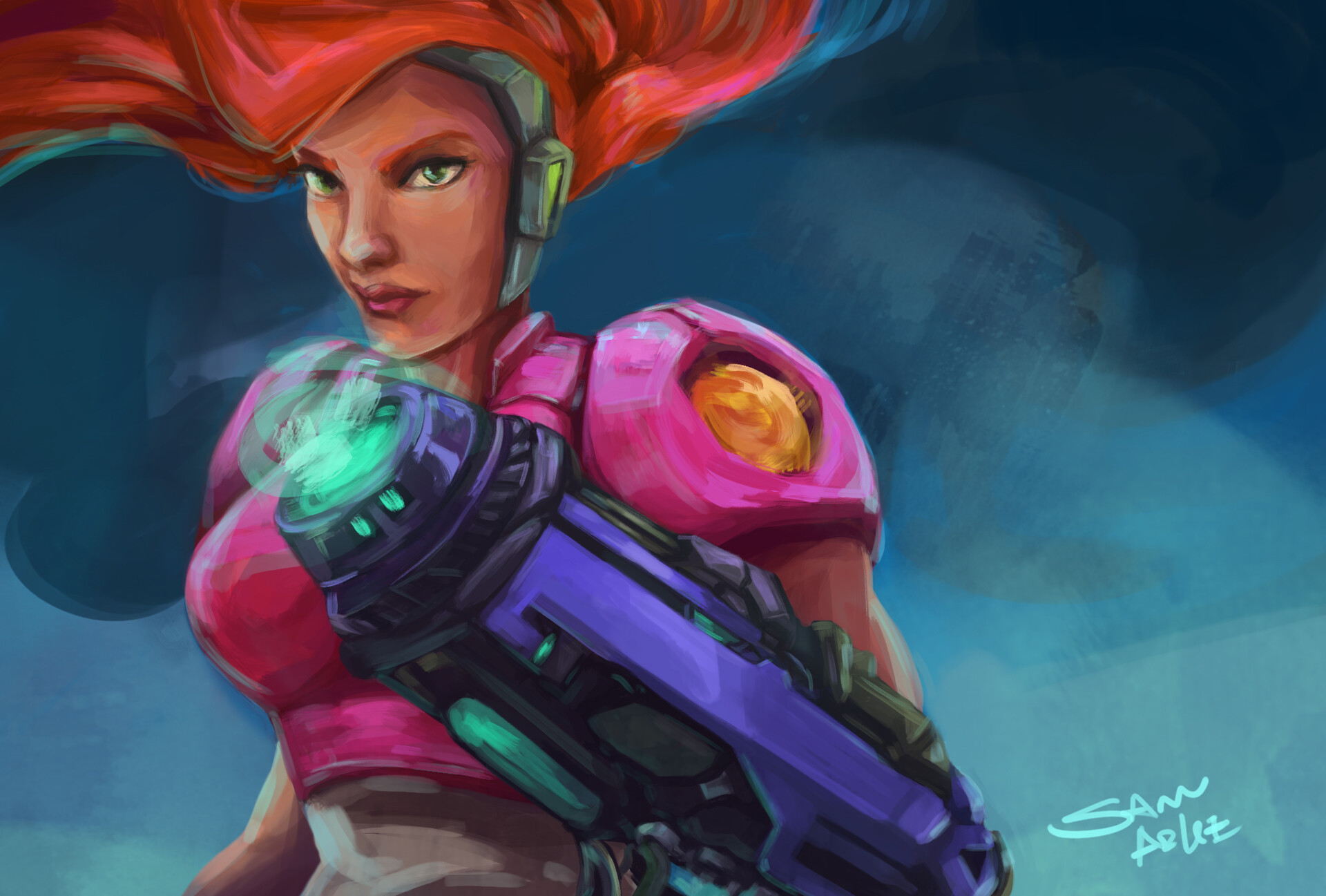 ArtStation - Mech Girl