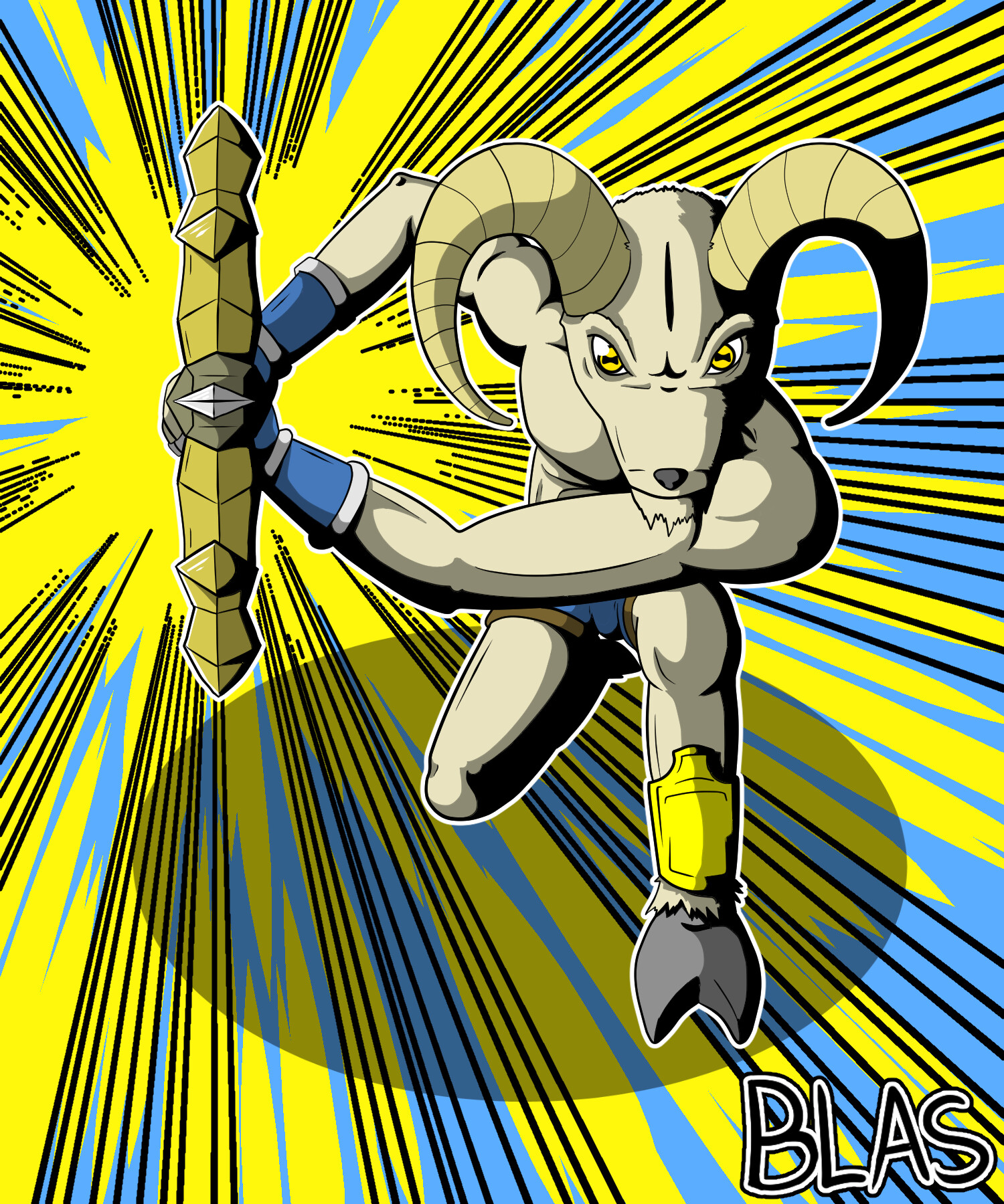 ArtStation - Argali Warrior