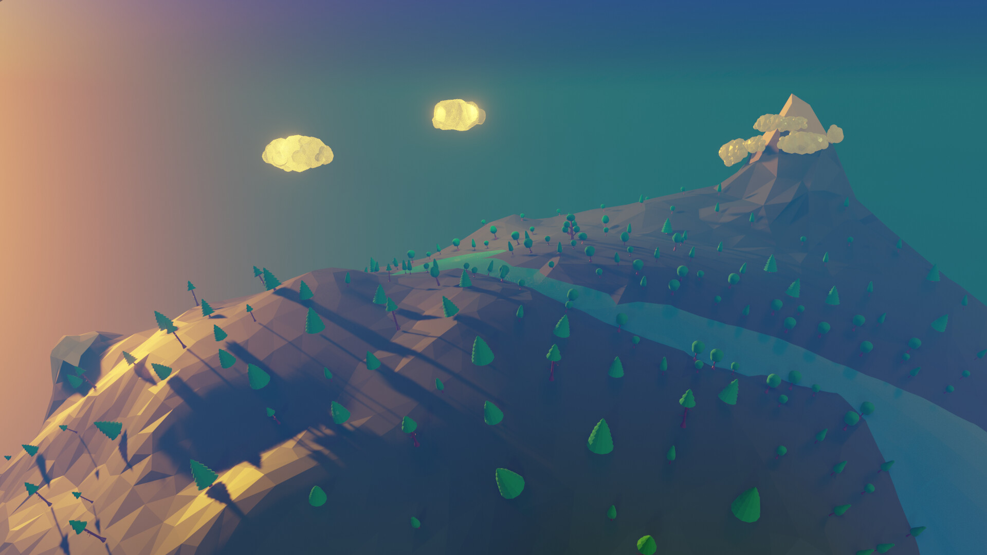 ArtStation - LOW POLY PLANET