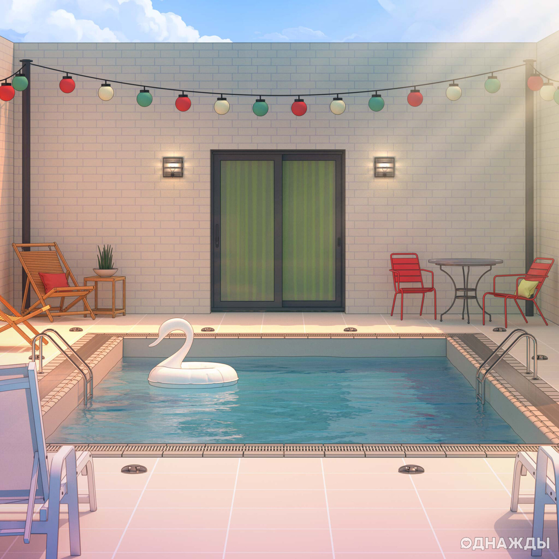 ArtStation - Swimming pool