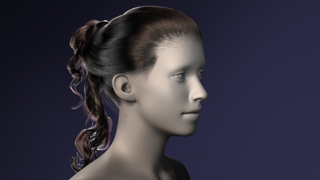 ArtStation - Wrapped Up PonyTail