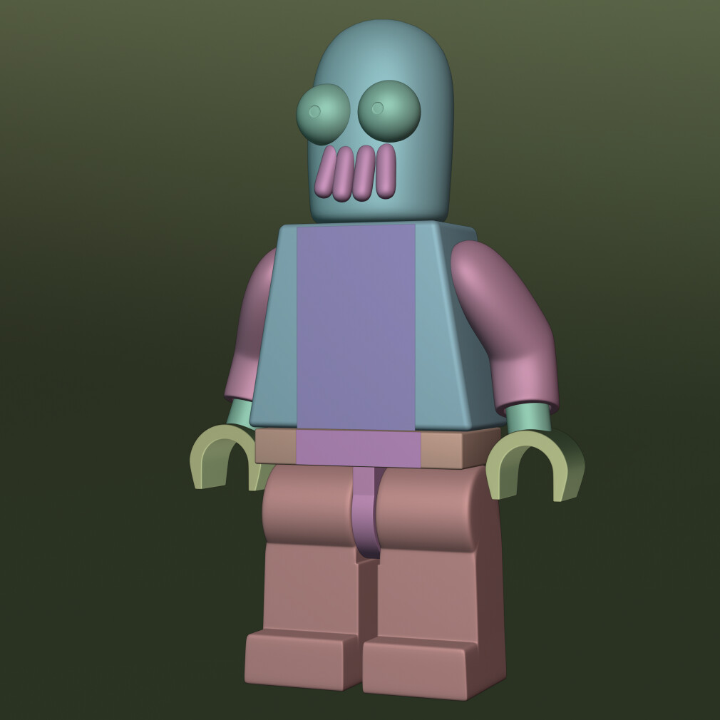 andrew spencer - lego zoidberg