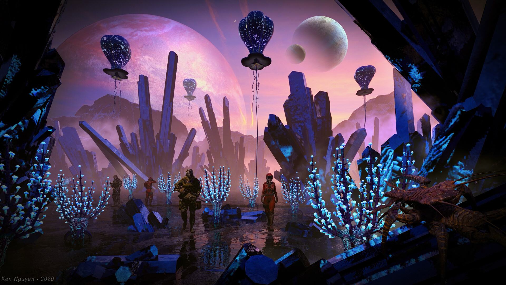 ArtStation - Exploring New Worlds