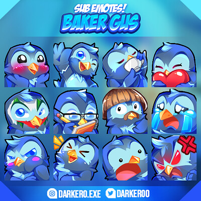 Darkero - Streamer Emotes