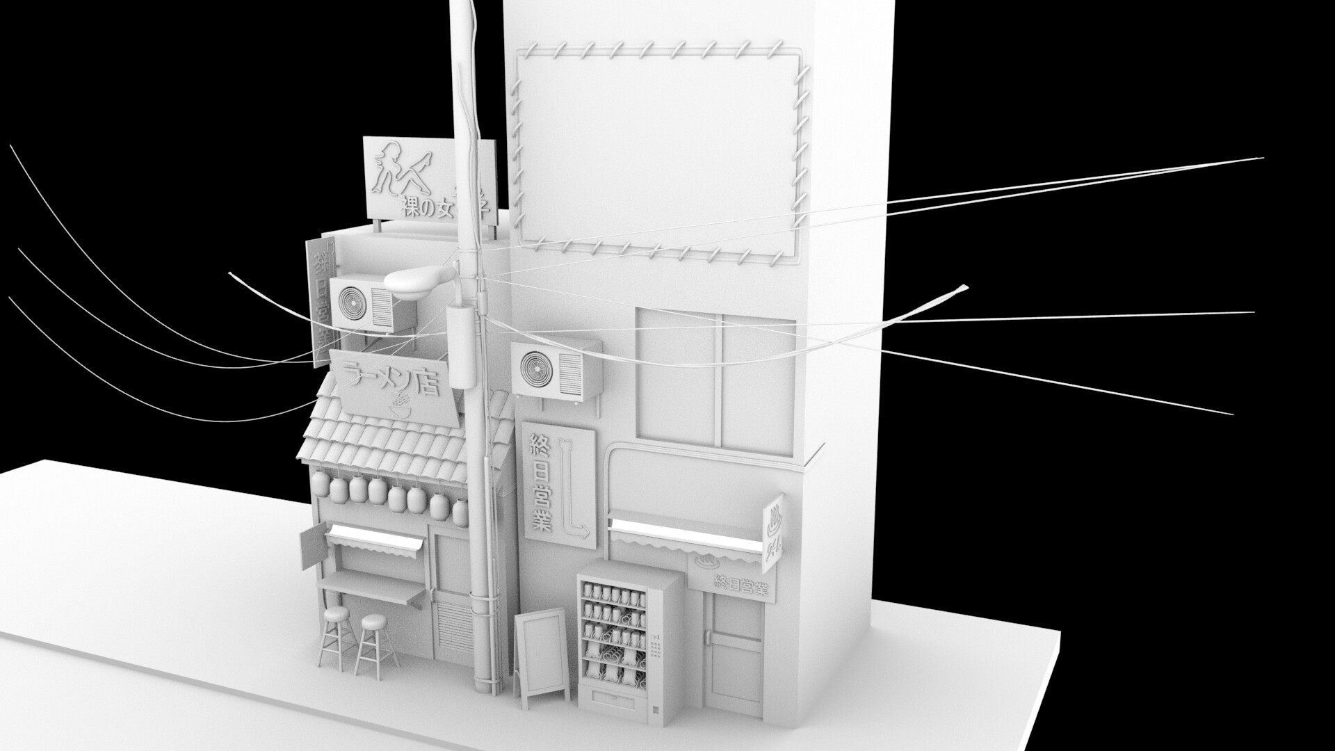 ArtStation - CyberPunk 3D Modeling