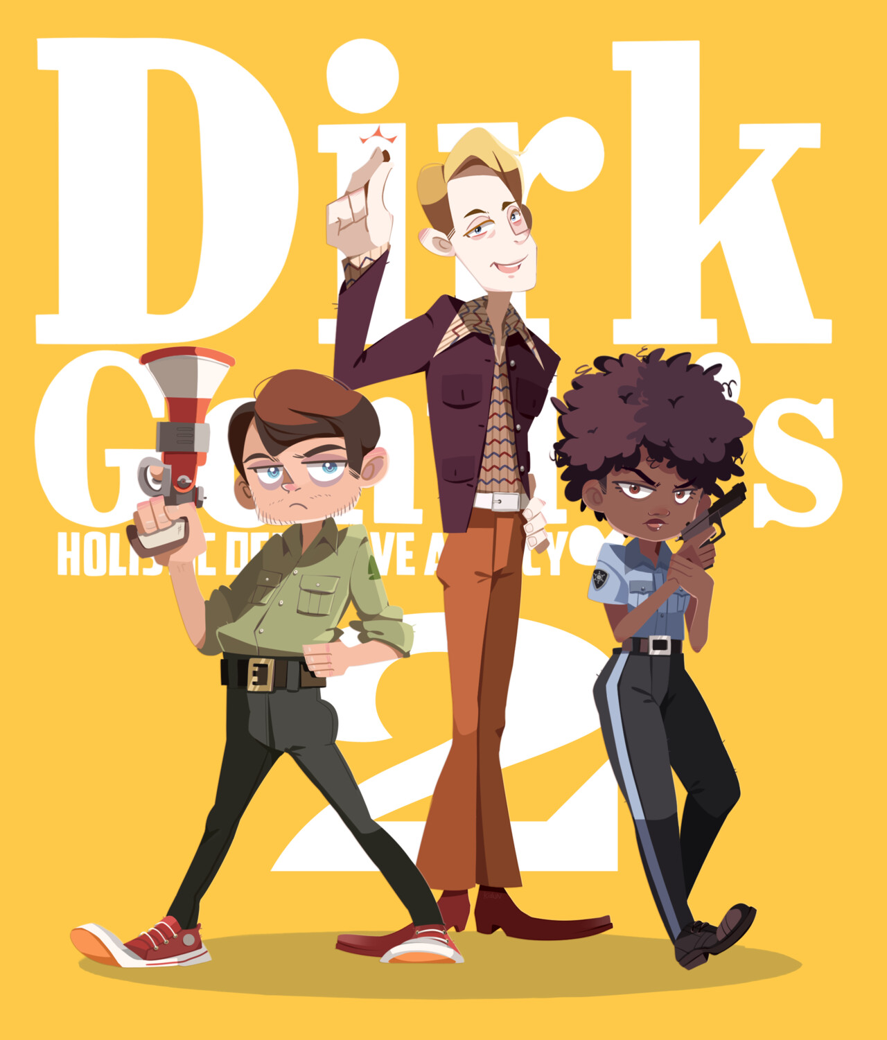 ArtStation - Dirk Gently 2