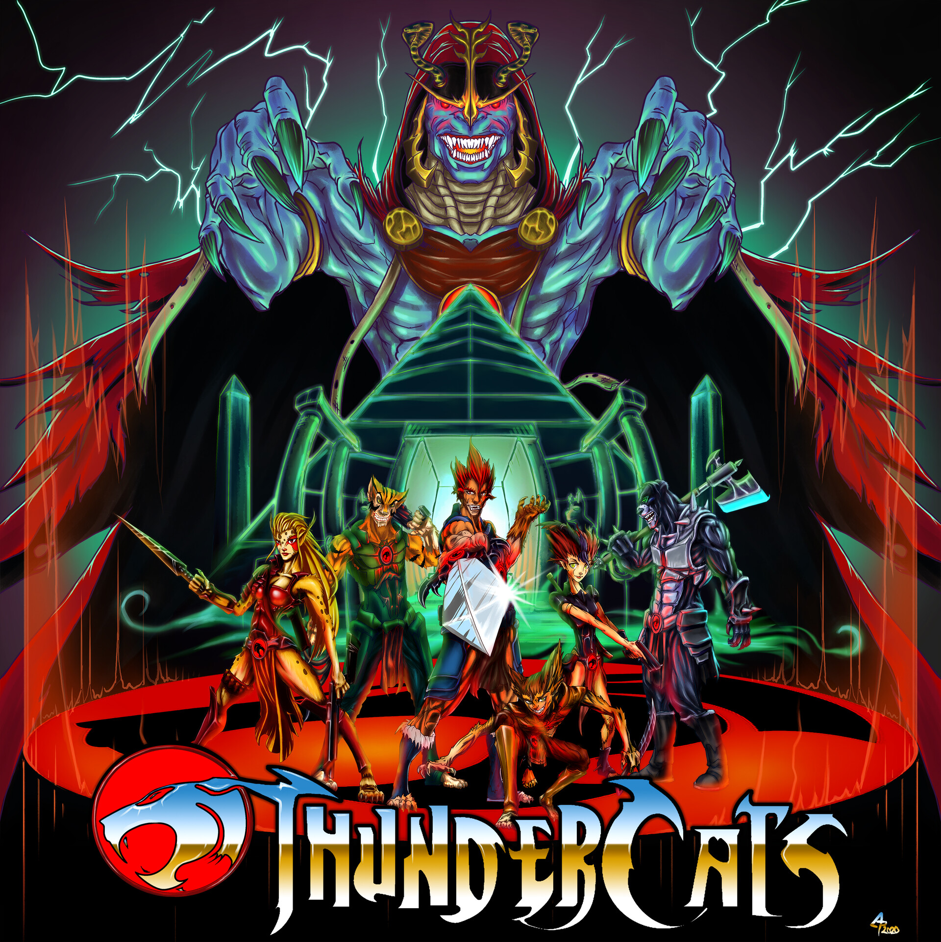 ArtStation - Redesign of "Thundercats"