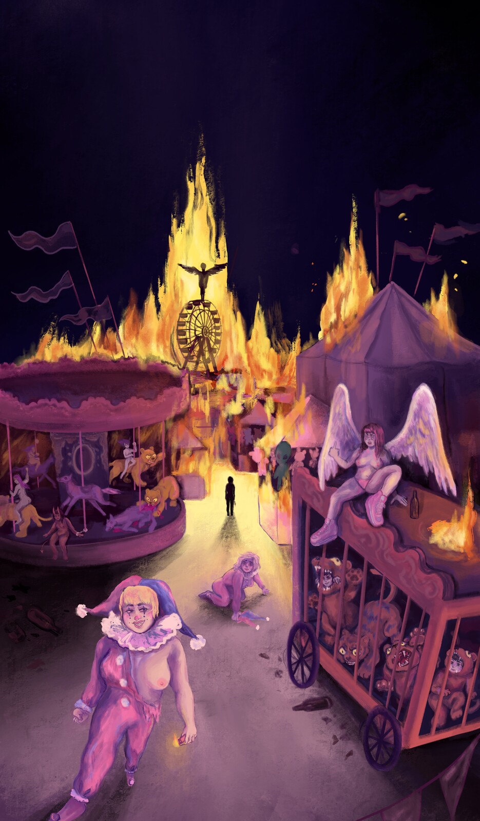 Cherry David - Circus On Fire