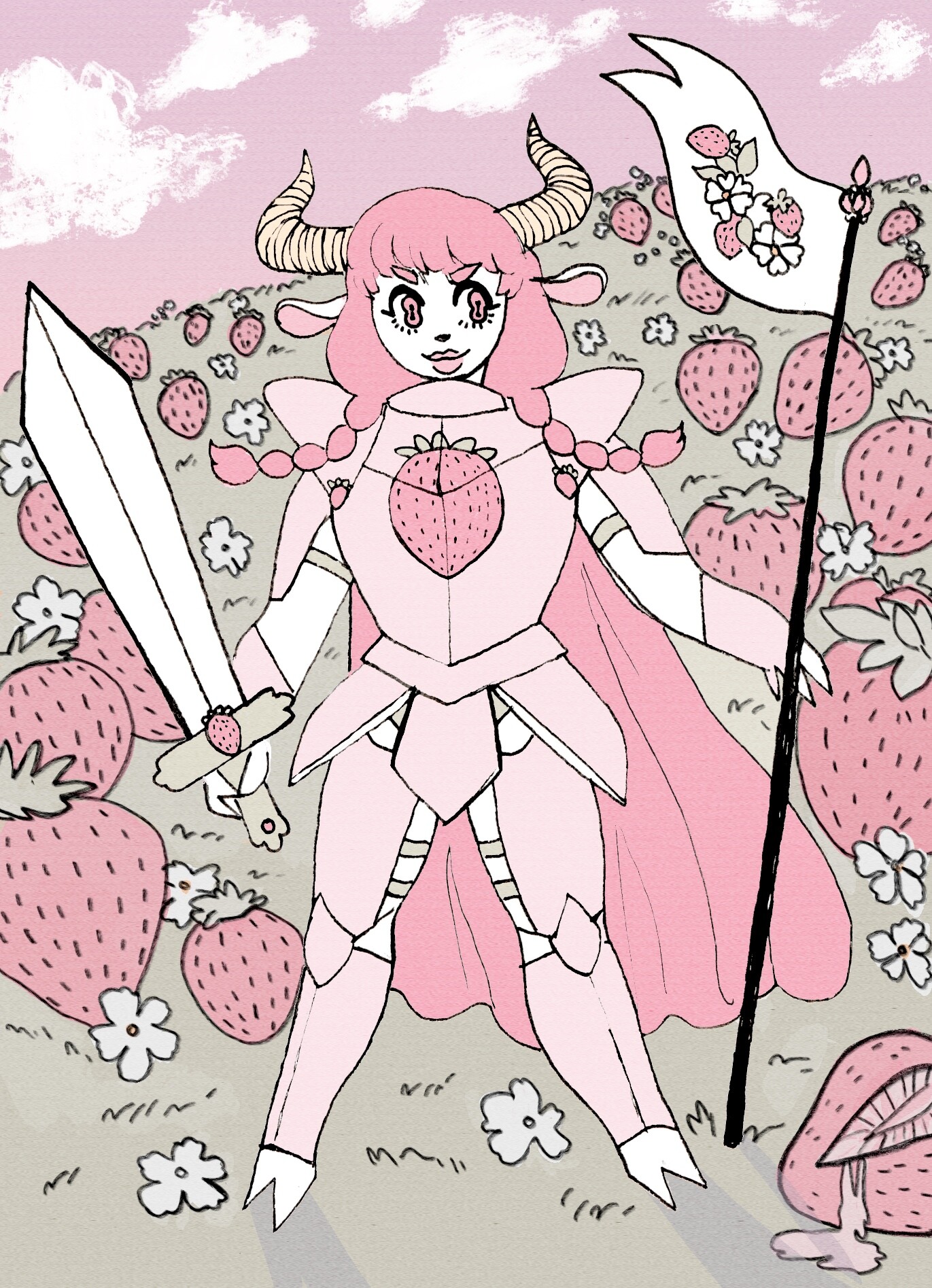 Cherry David - character design concepts