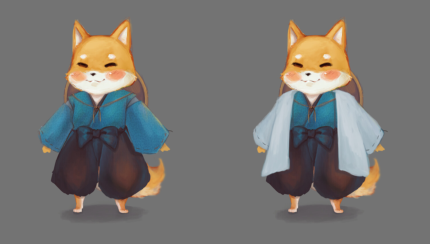 ArtStation - Shiba Inu - Character concept