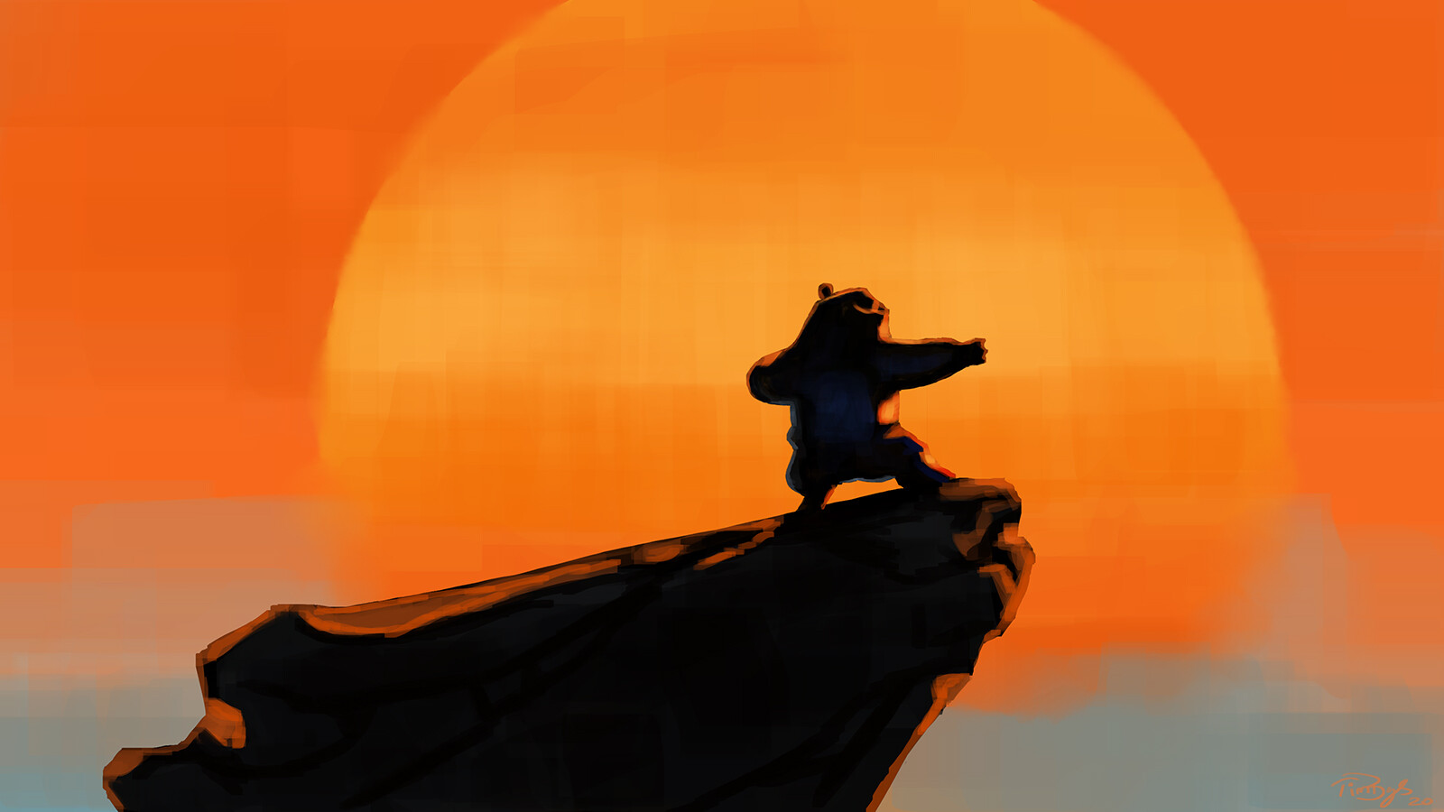 ArtStation - Kung Fu Panda Colour Study!