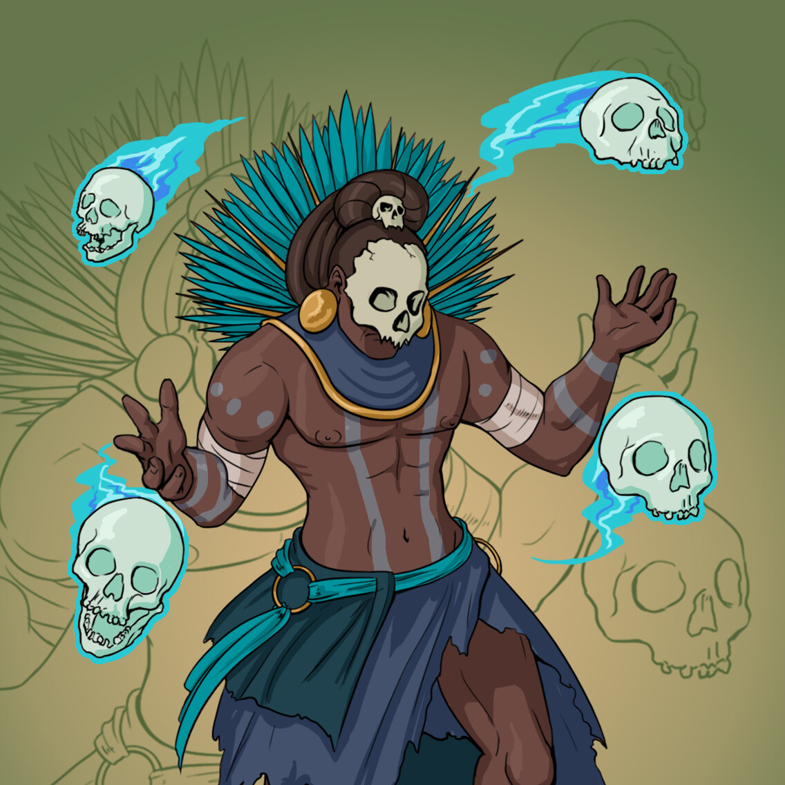 ArtStation - Canibal concept - enemy