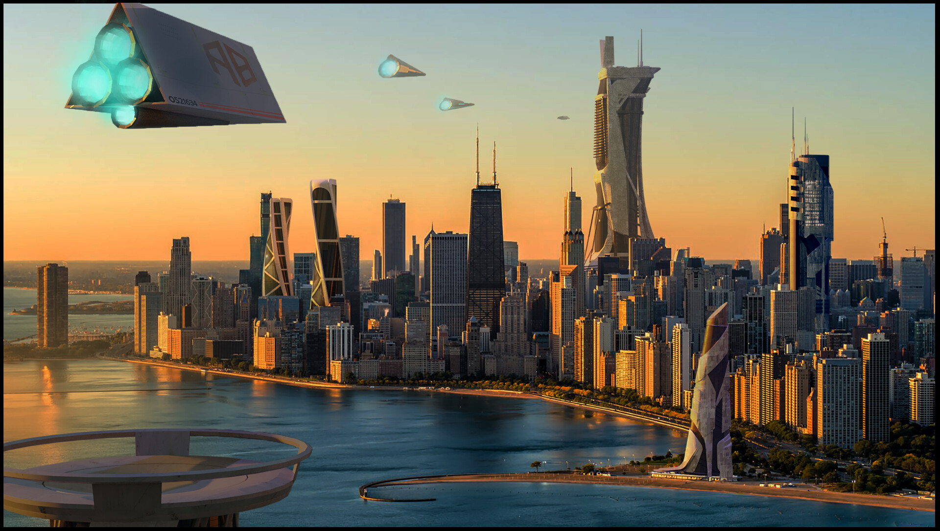 ArtStation - Sunrise City