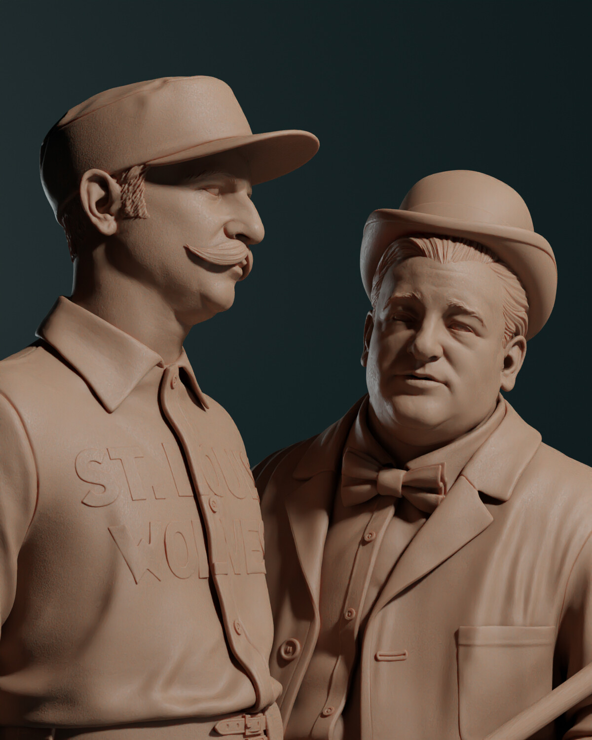 ArtStation - Abbott & Costello, "Who's on First?"