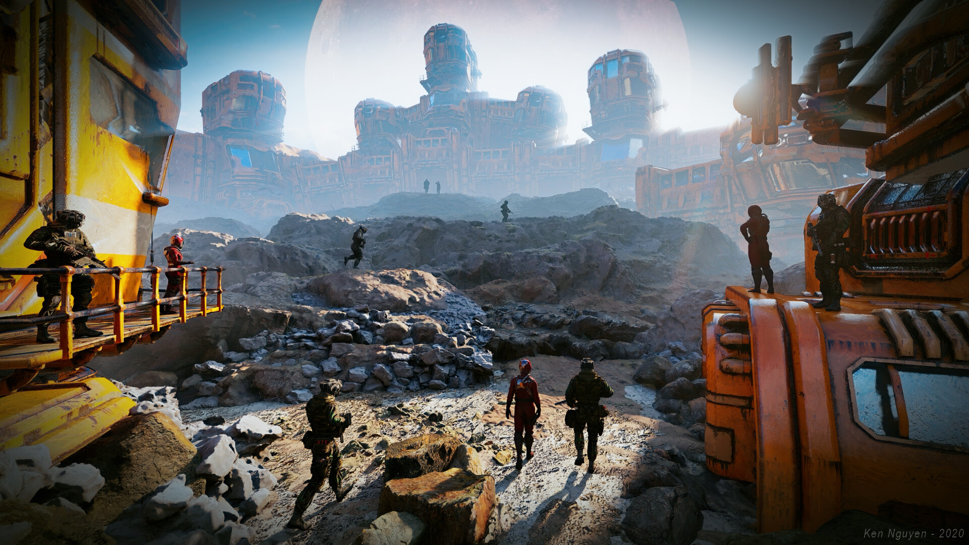 Ken Nguyen - Exploring New Worlds - Abandoned Outpost