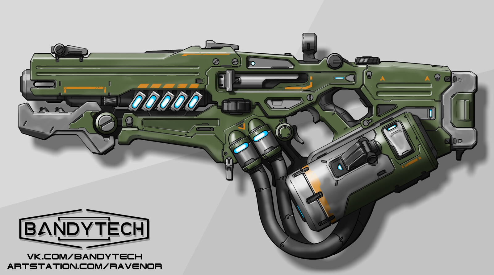 Eldar Safin - Energy rifle #95819883