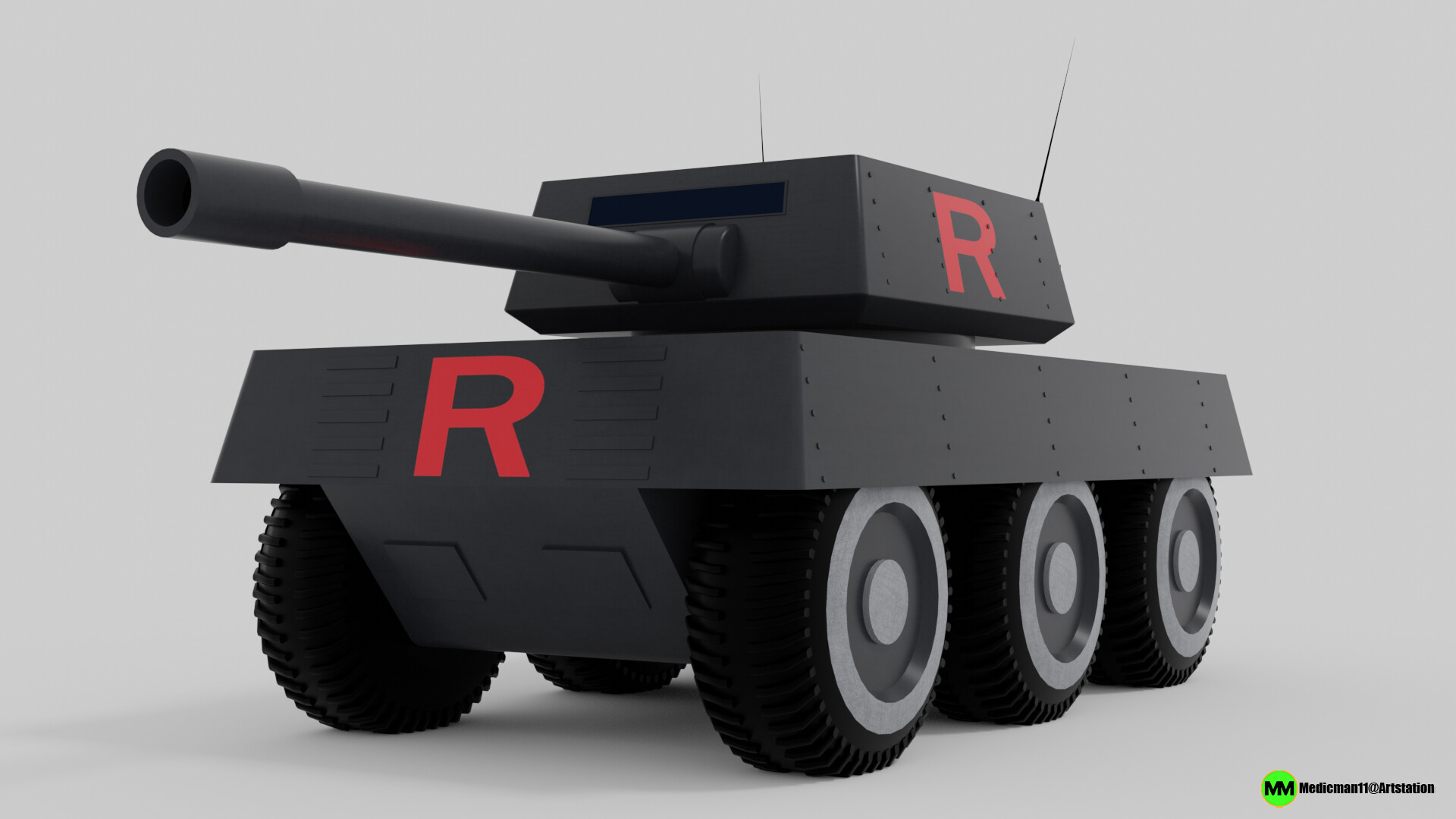 ArtStation - Pokémon: Team Rocket Tank