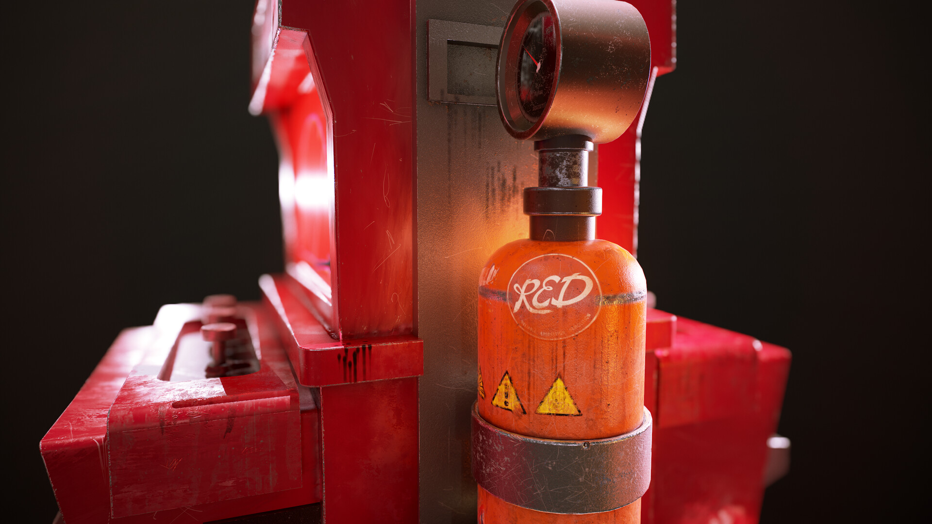 Trevor Gallois - Team Fortress 2 Dispenser Fan art