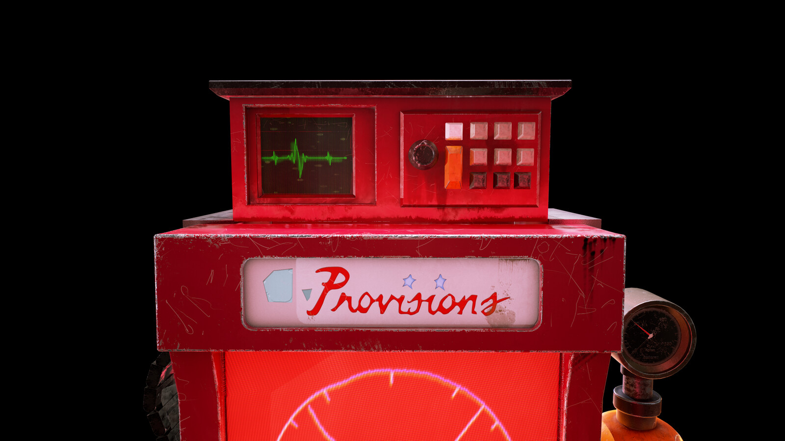 Trevor Gallois - Team Fortress 2 Dispenser Fan art