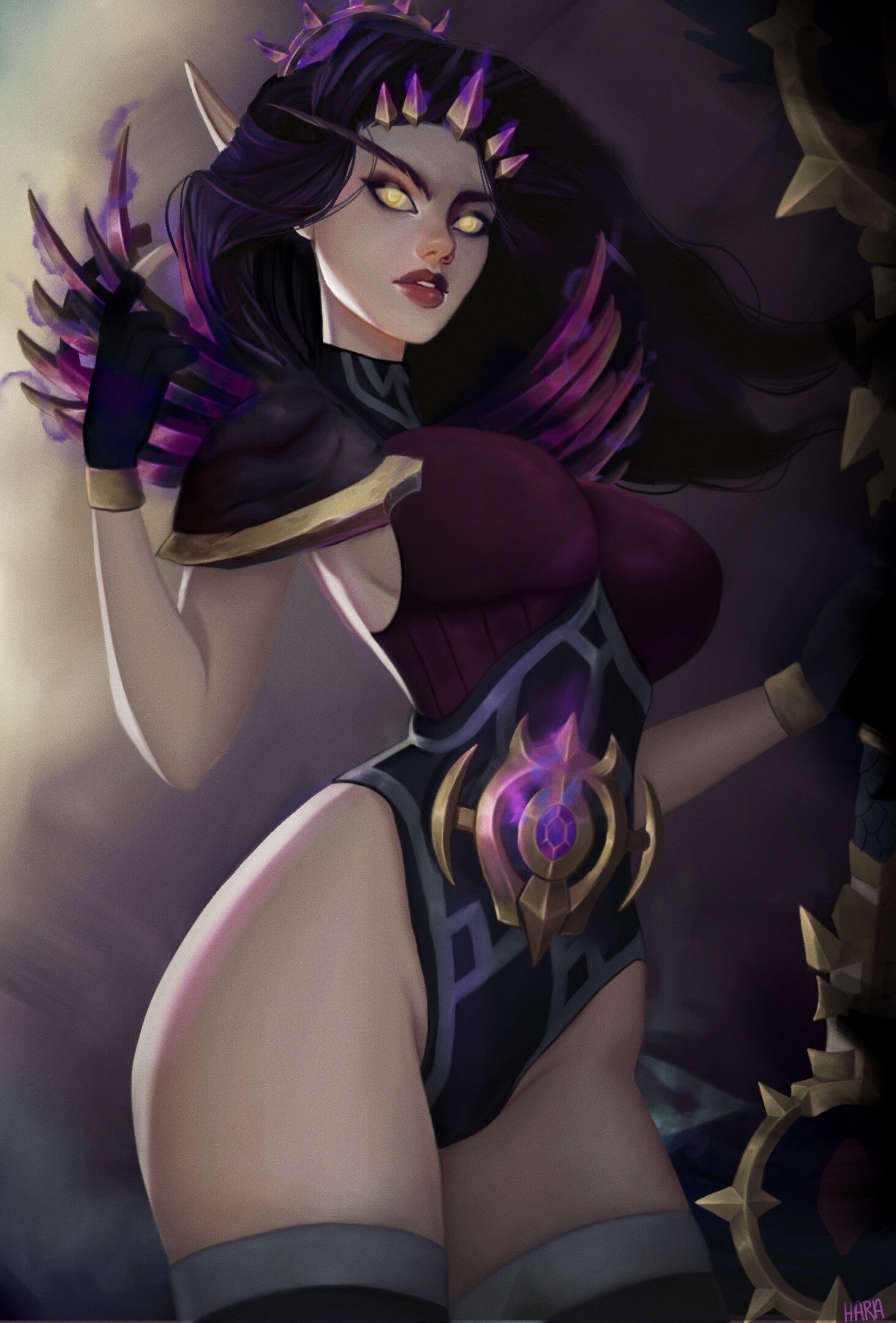 ArtStation - Disciple Blood Elf Priest