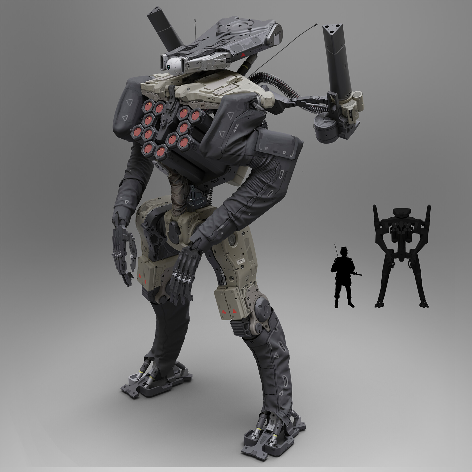 ArtStation - Mantis mech