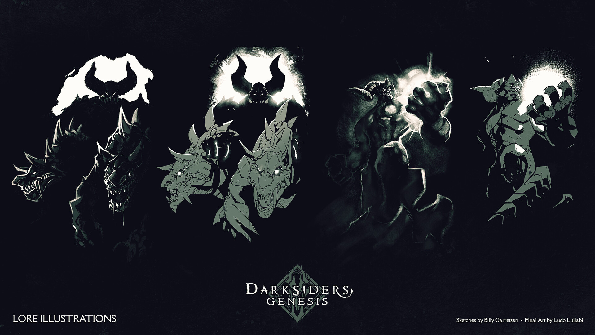 Billy Garretsen - Darksiders Genesis: Lore Sketches