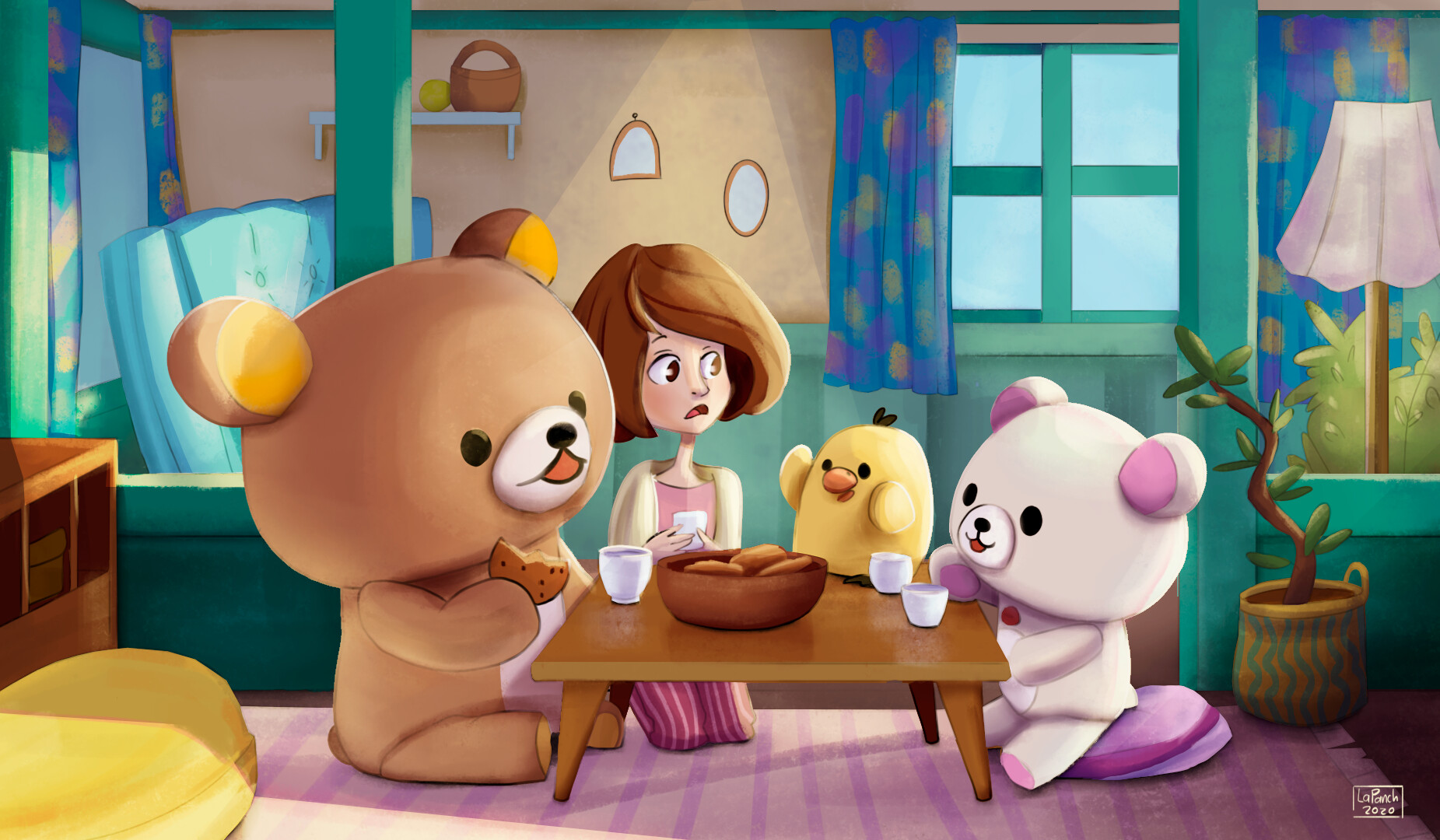 ArtStation - Rilakkuma study