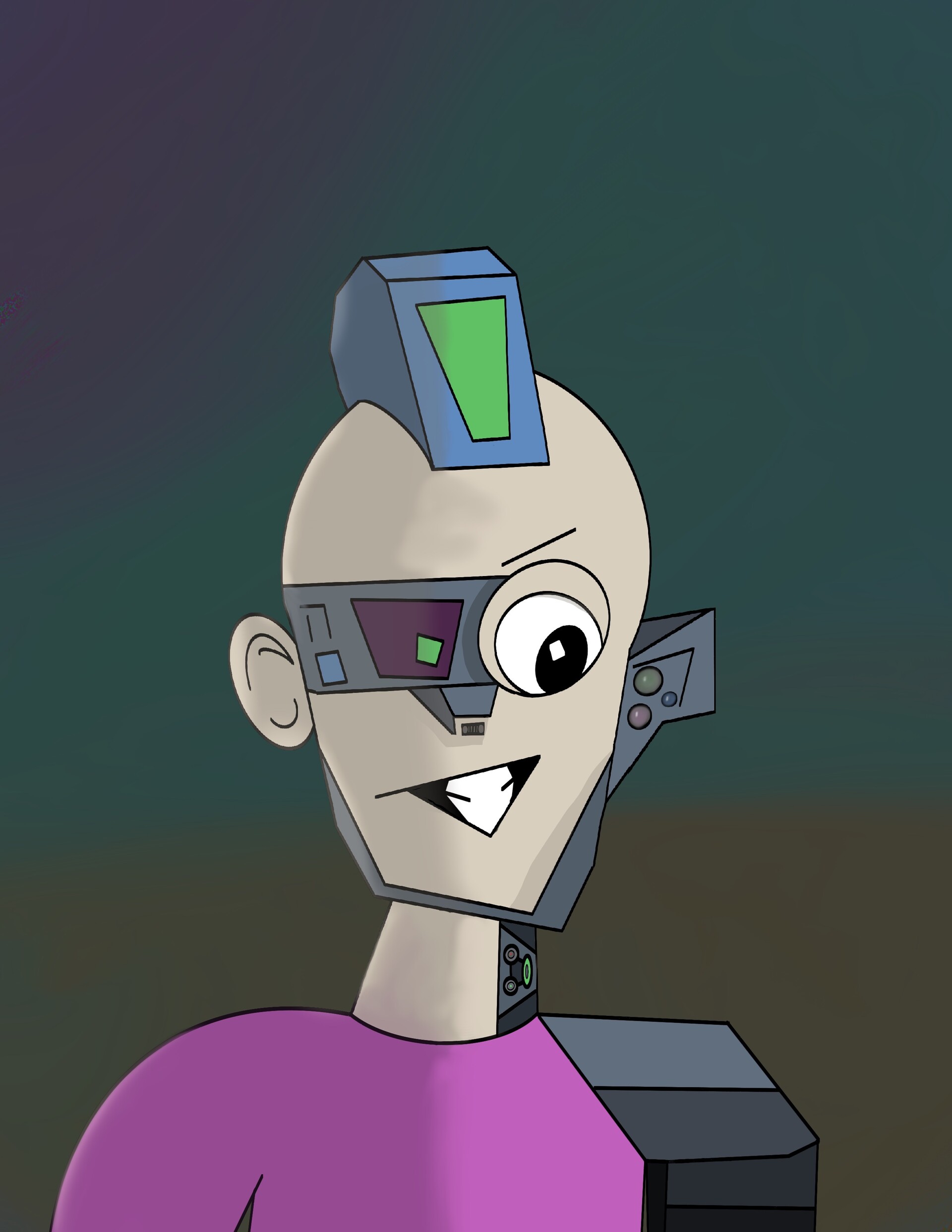 ArtStation - Evil Cyborg