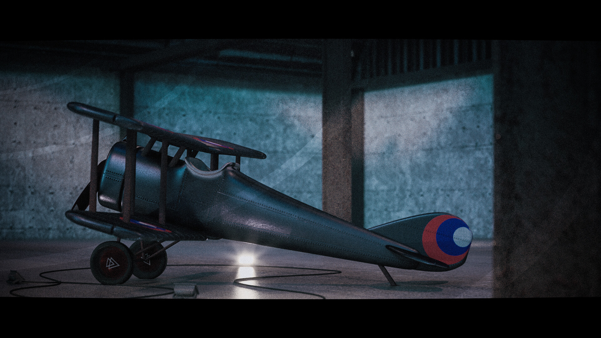 ArtStation - E1 Airplane Model