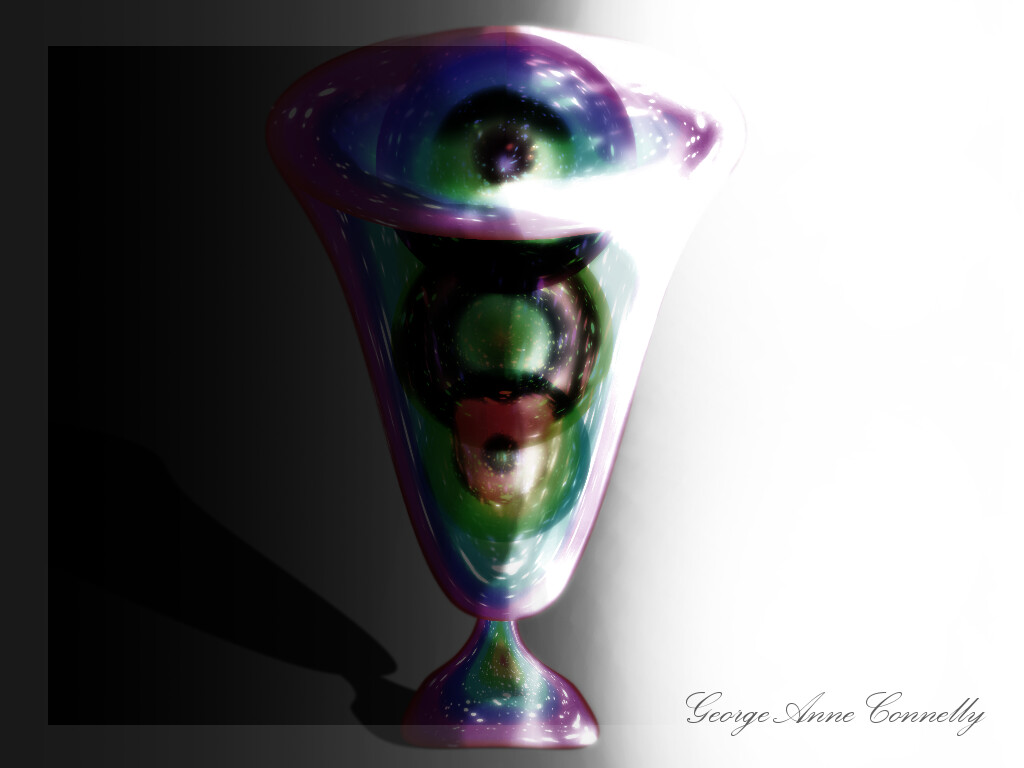 ArtStation - Cosmic Vase Rainbow