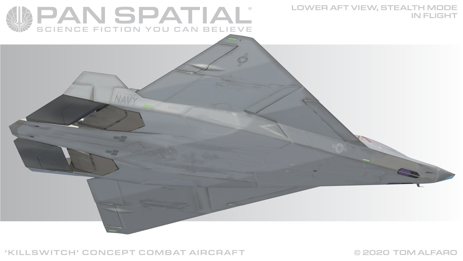 PAN SPATIAL Aerospace Concept Design - Killswitch Concept Combat Aircraft part 5