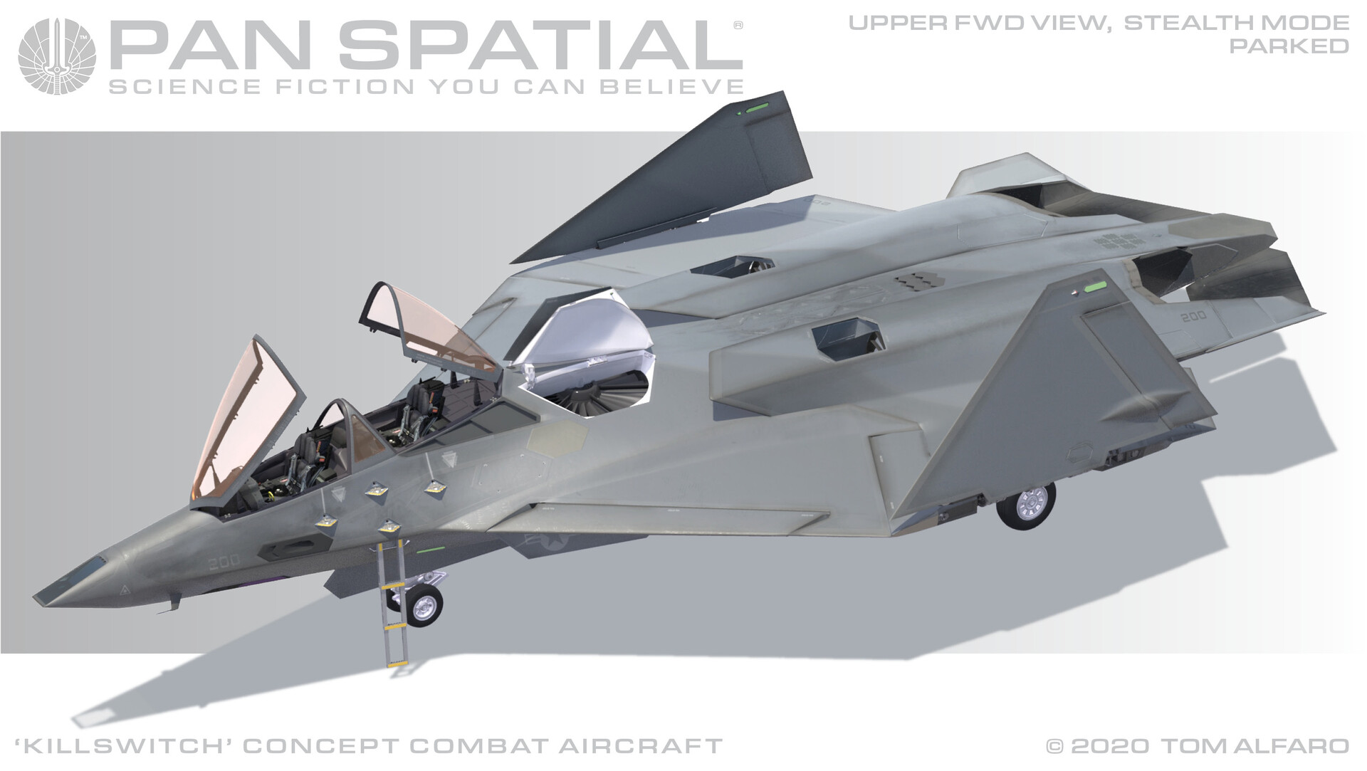 PAN SPATIAL Aerospace Concept Design - Killswitch Concept Combat ...