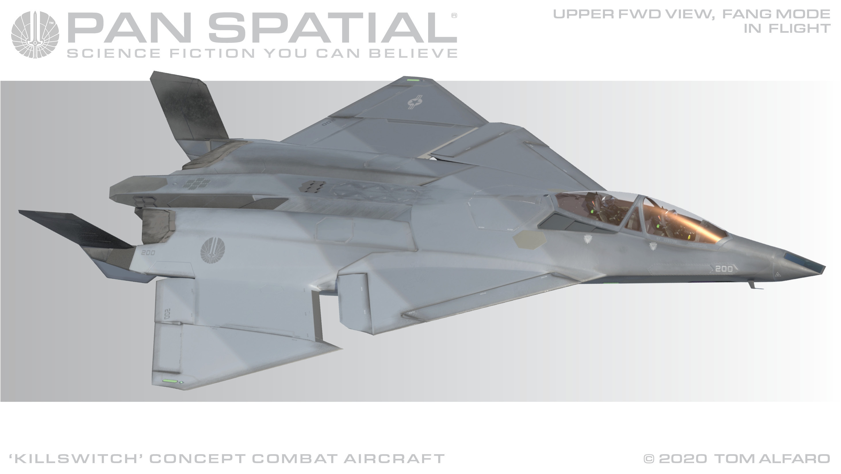 PAN SPATIAL Aerospace Concept Design - Killswitch Concept Combat ...