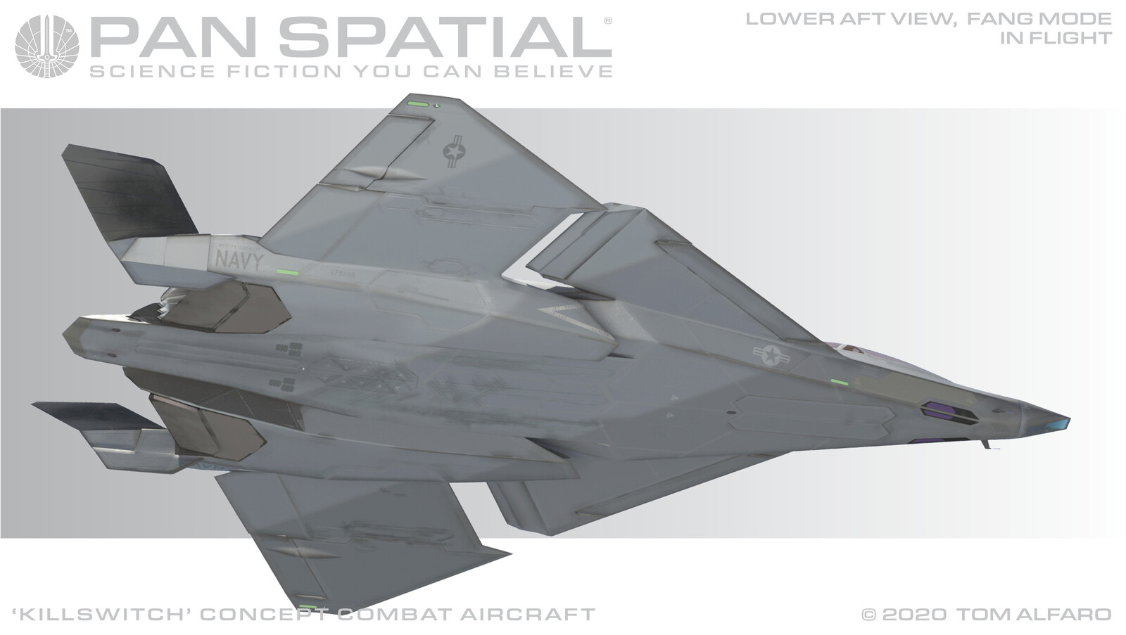 PAN SPATIAL Aerospace Concept Design - Killswitch Concept Combat ...