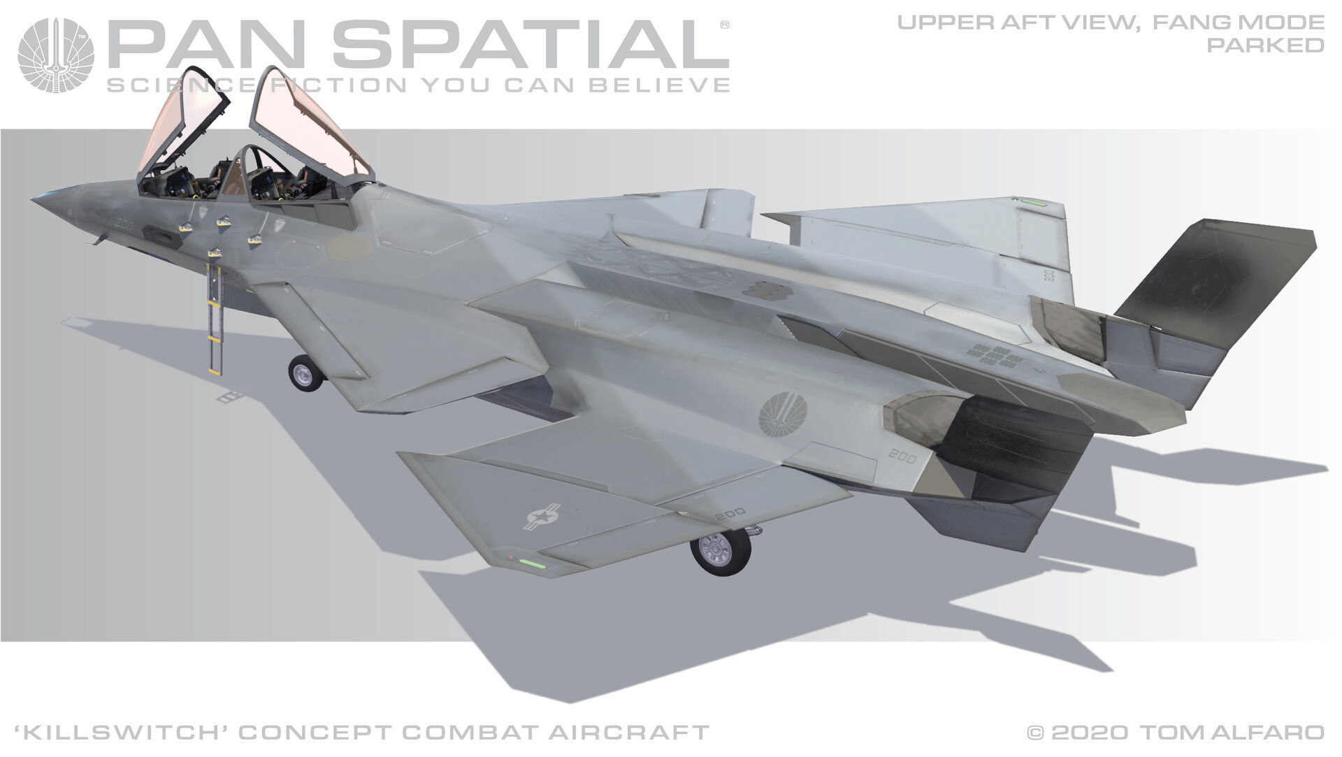 PAN SPATIAL Aerospace Concept Design - Killswitch Concept Combat ...