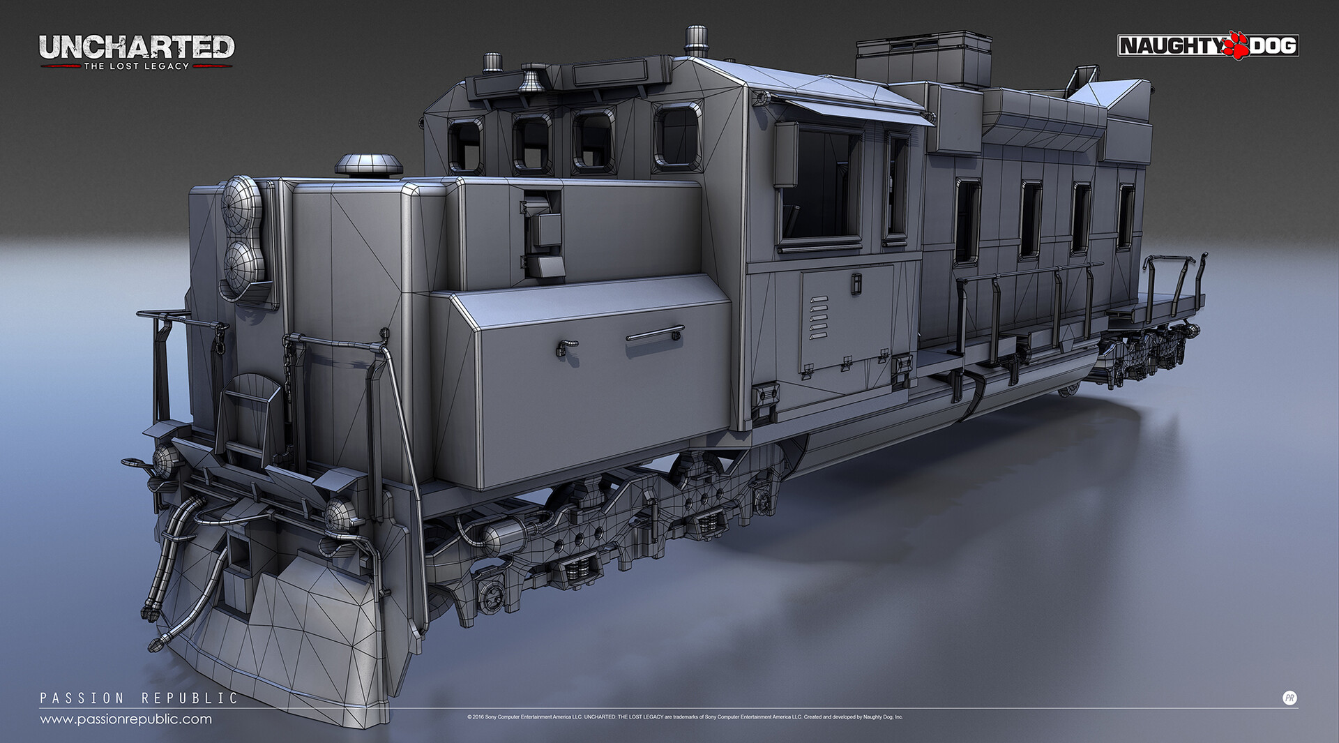 Passion Republic - Uncharted : The Lost Legacy Environment & Props Modeling