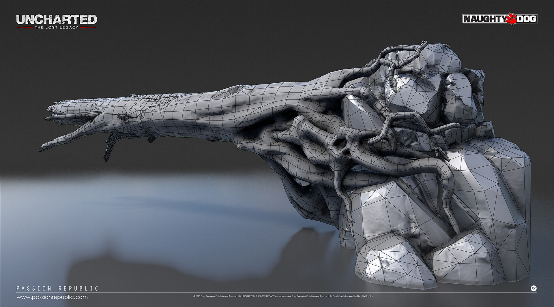 Passion Republic - Uncharted : The Lost Legacy Environment & Props Modeling