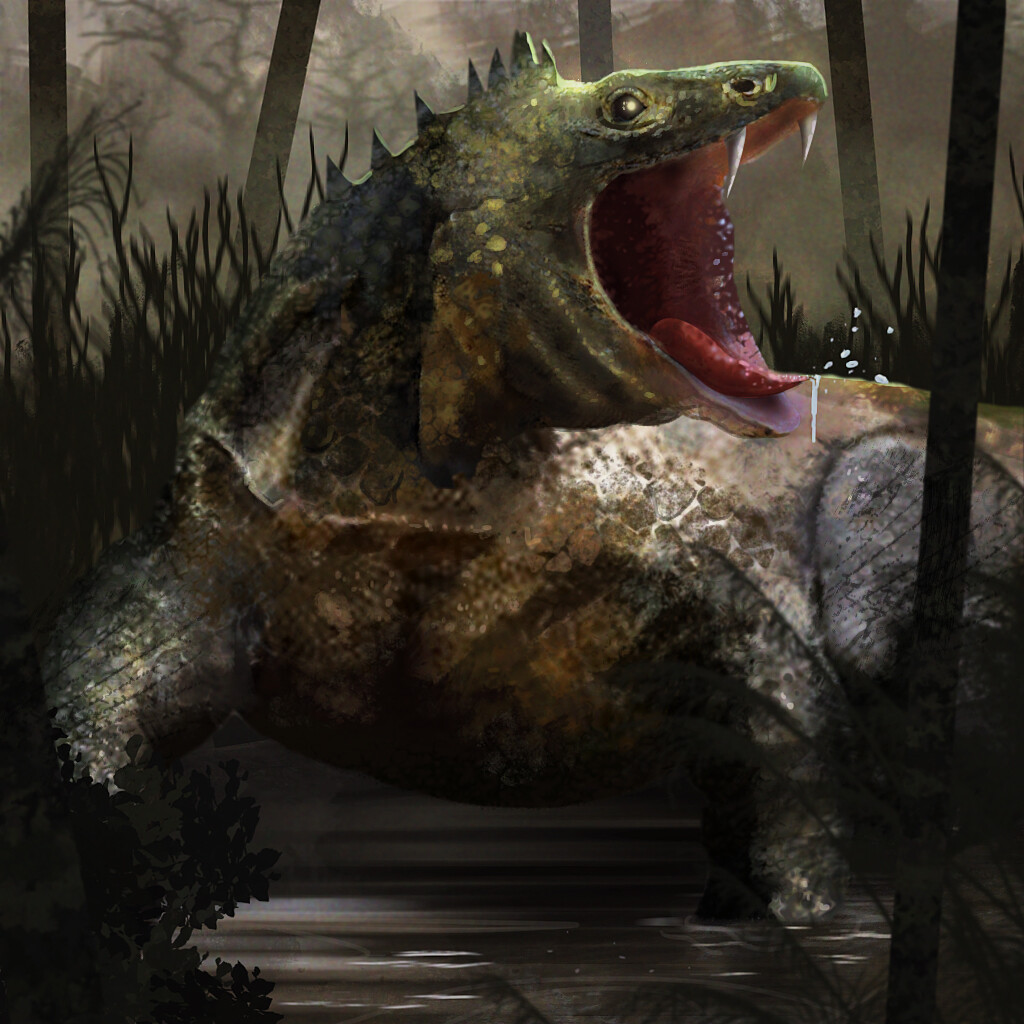 ArtStation - Swamp Monster