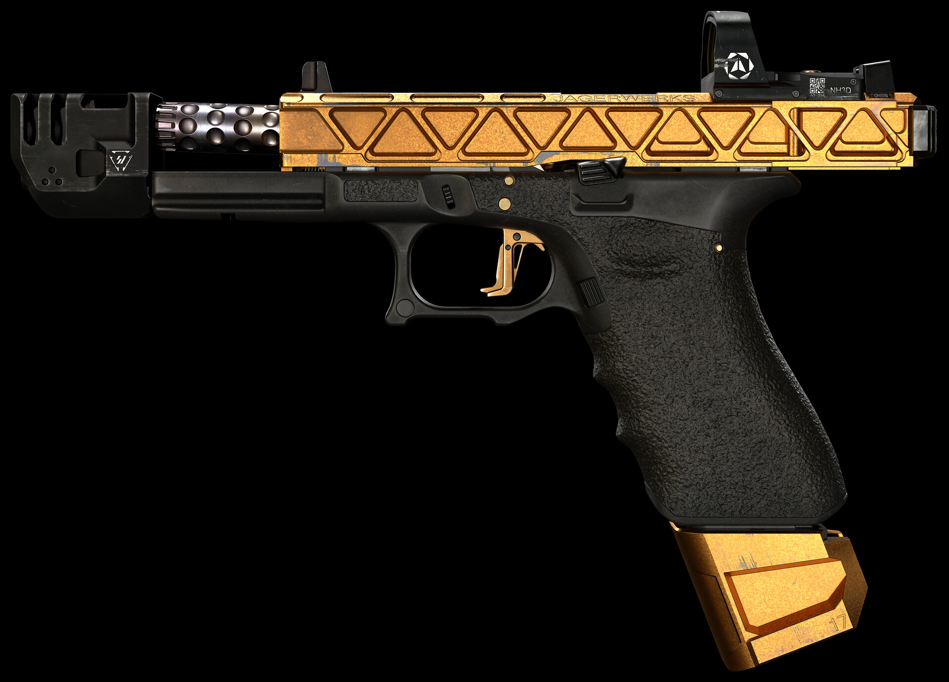 Nicholas Hunter - Glock 17