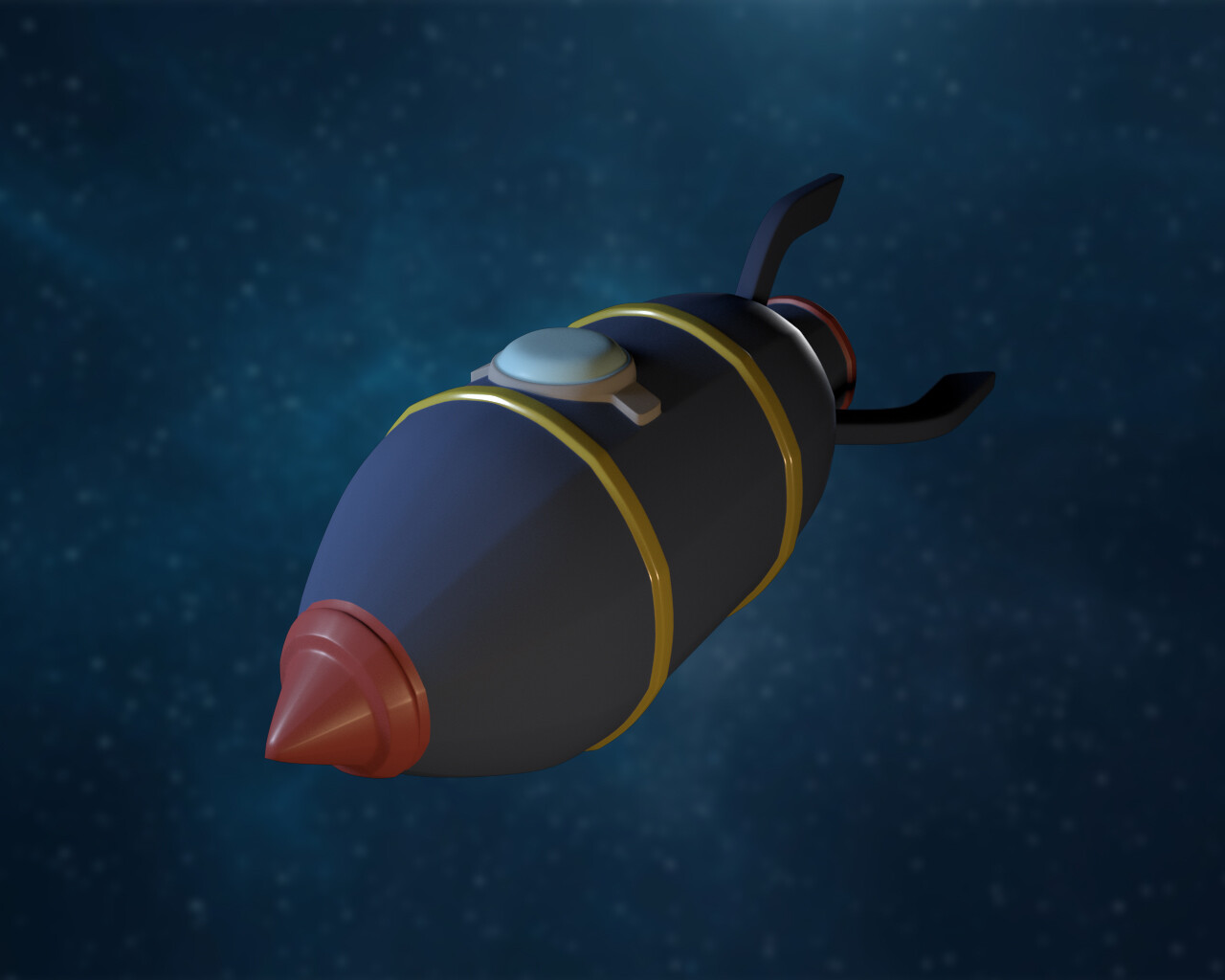 ArtStation - Rocket cartoon