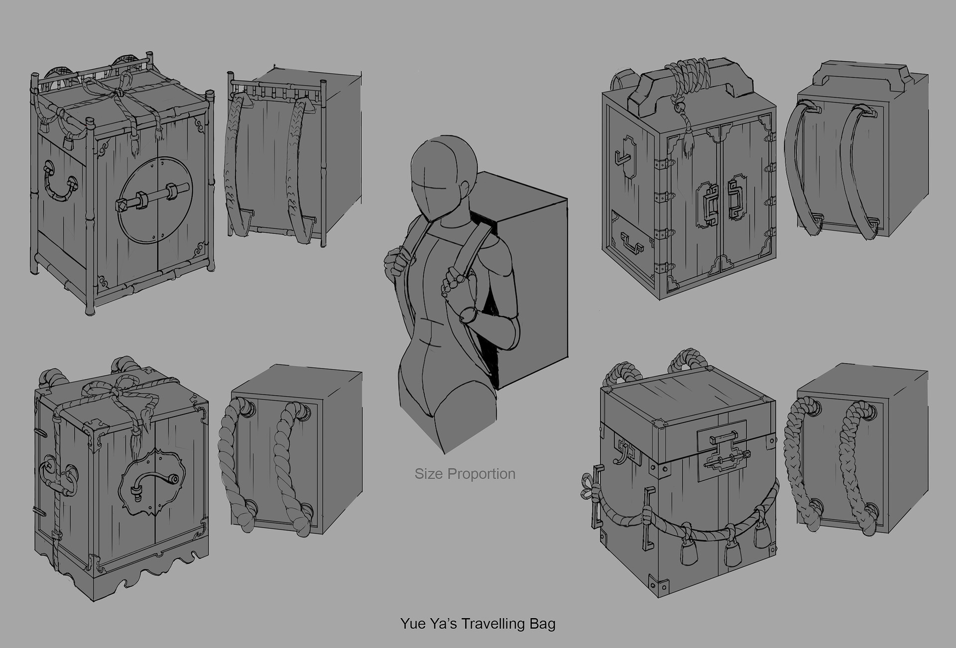 Tan Shi Yun - Character Introduction: Yue Ya and her travel companion