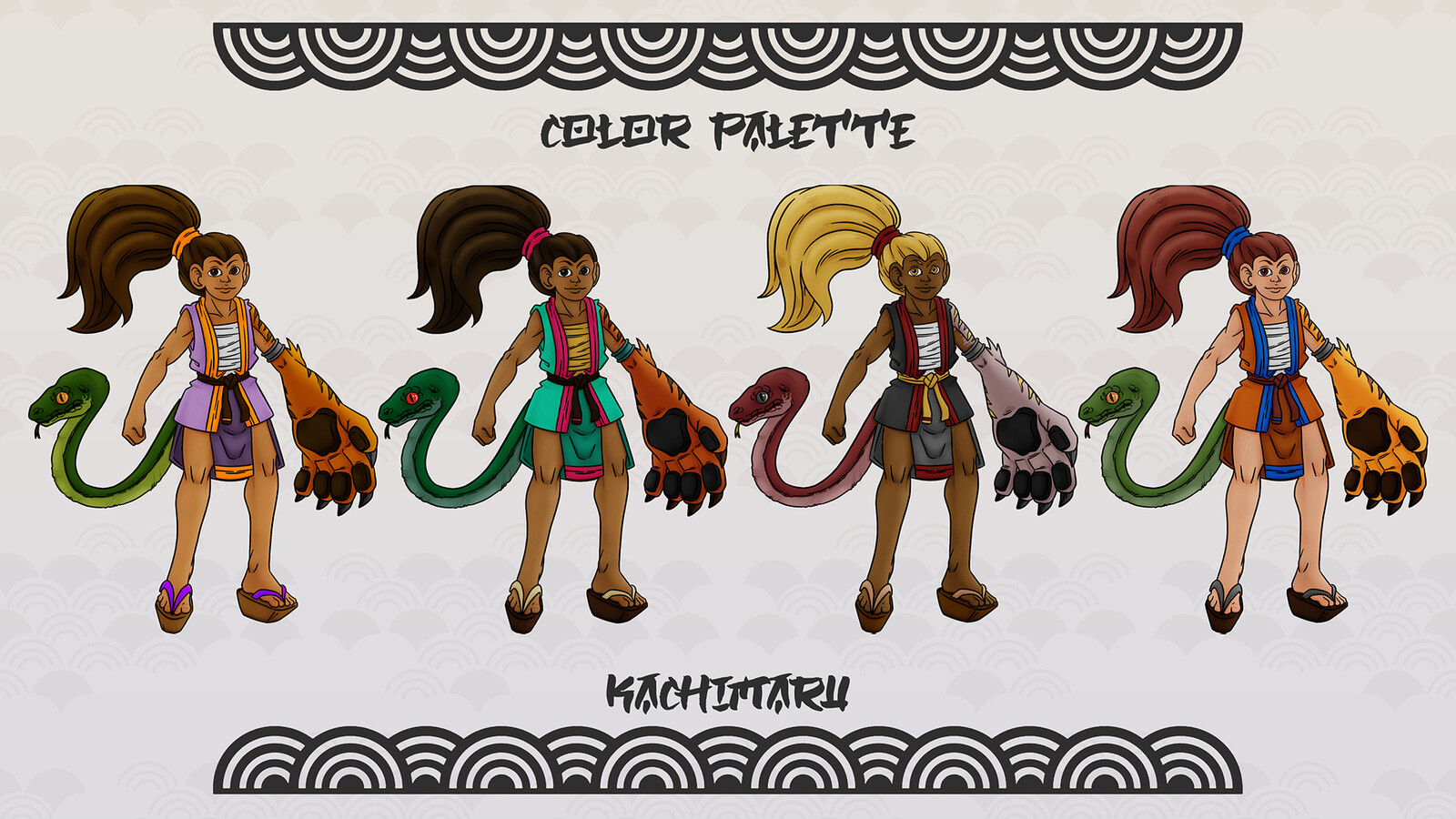 Martí Zamora i Merino - Kachimaru - Character Concept [6/8] - TFG