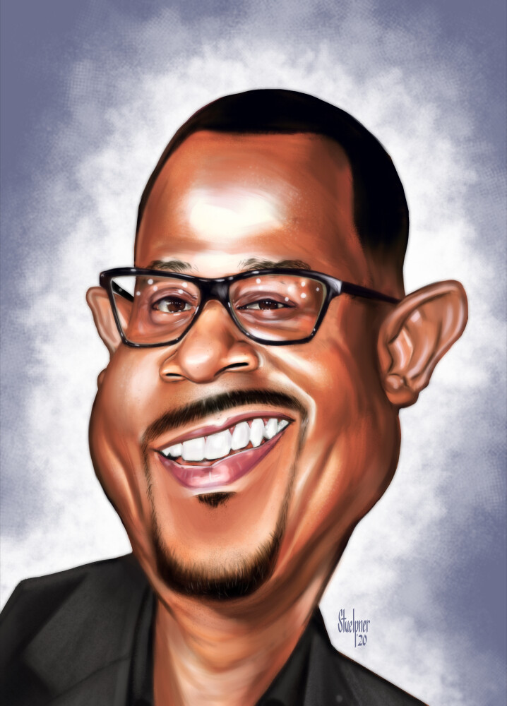 Martin Lawrence Caricature