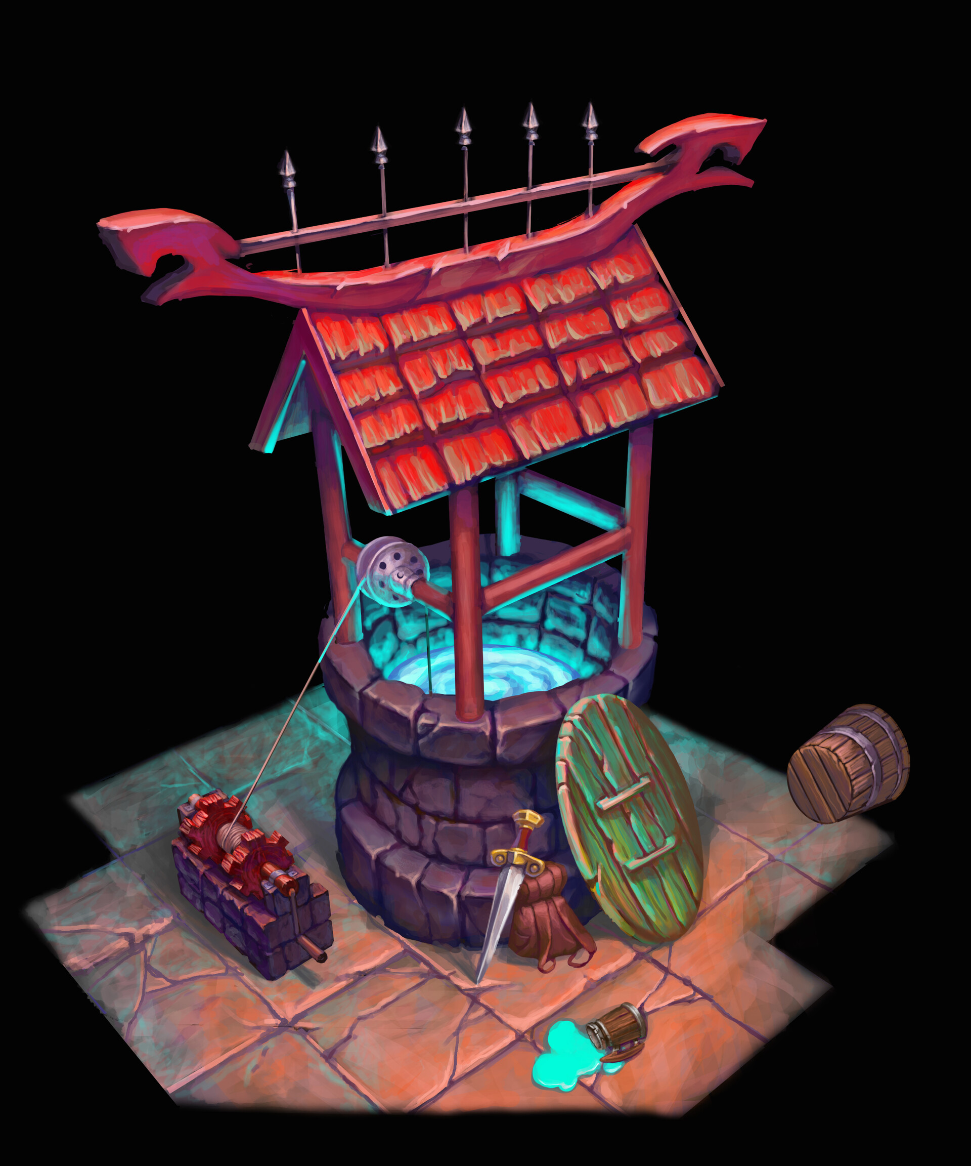 ArtStation - Magic Well