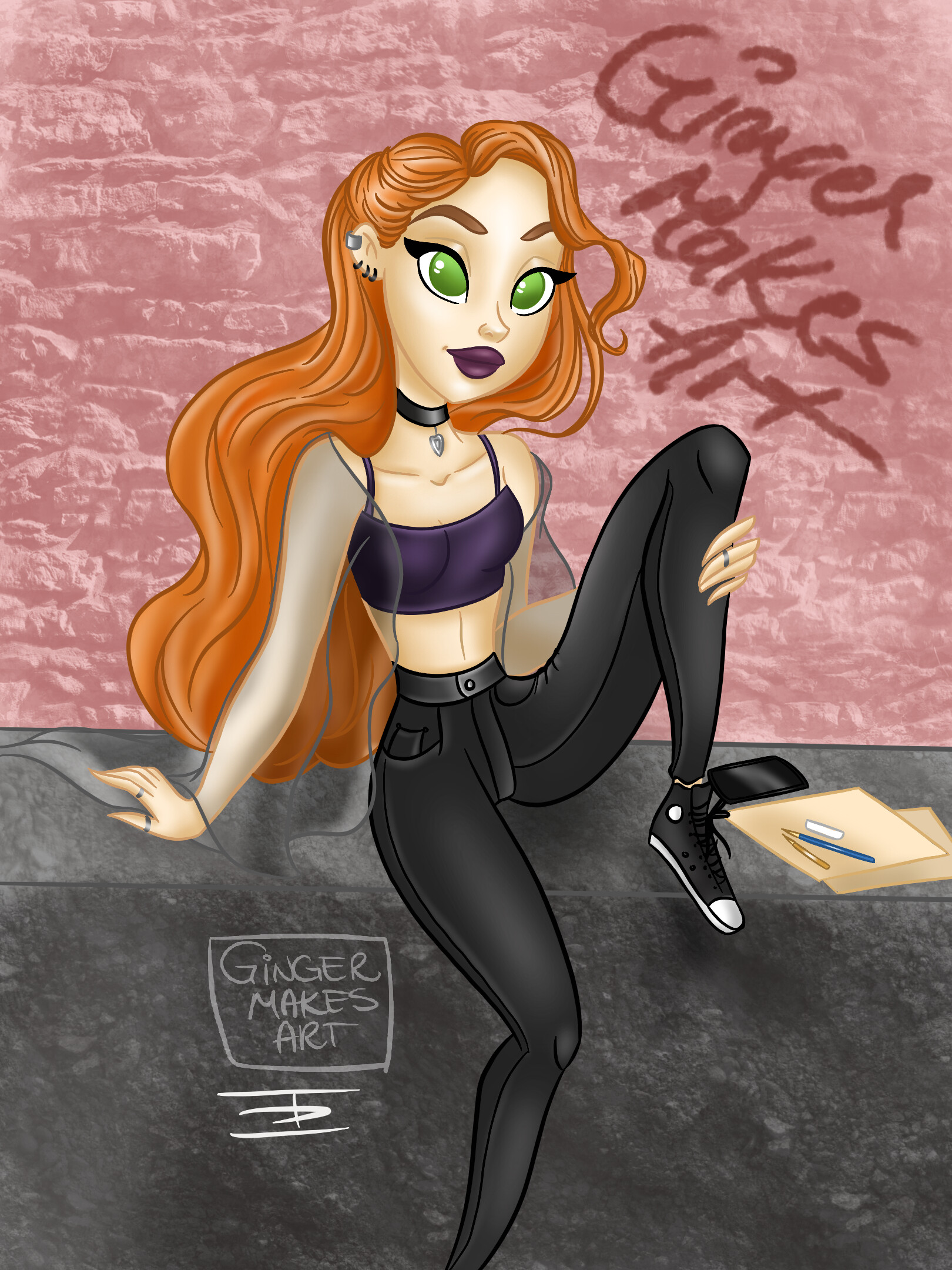 ArtStation - Self cartoon portrait