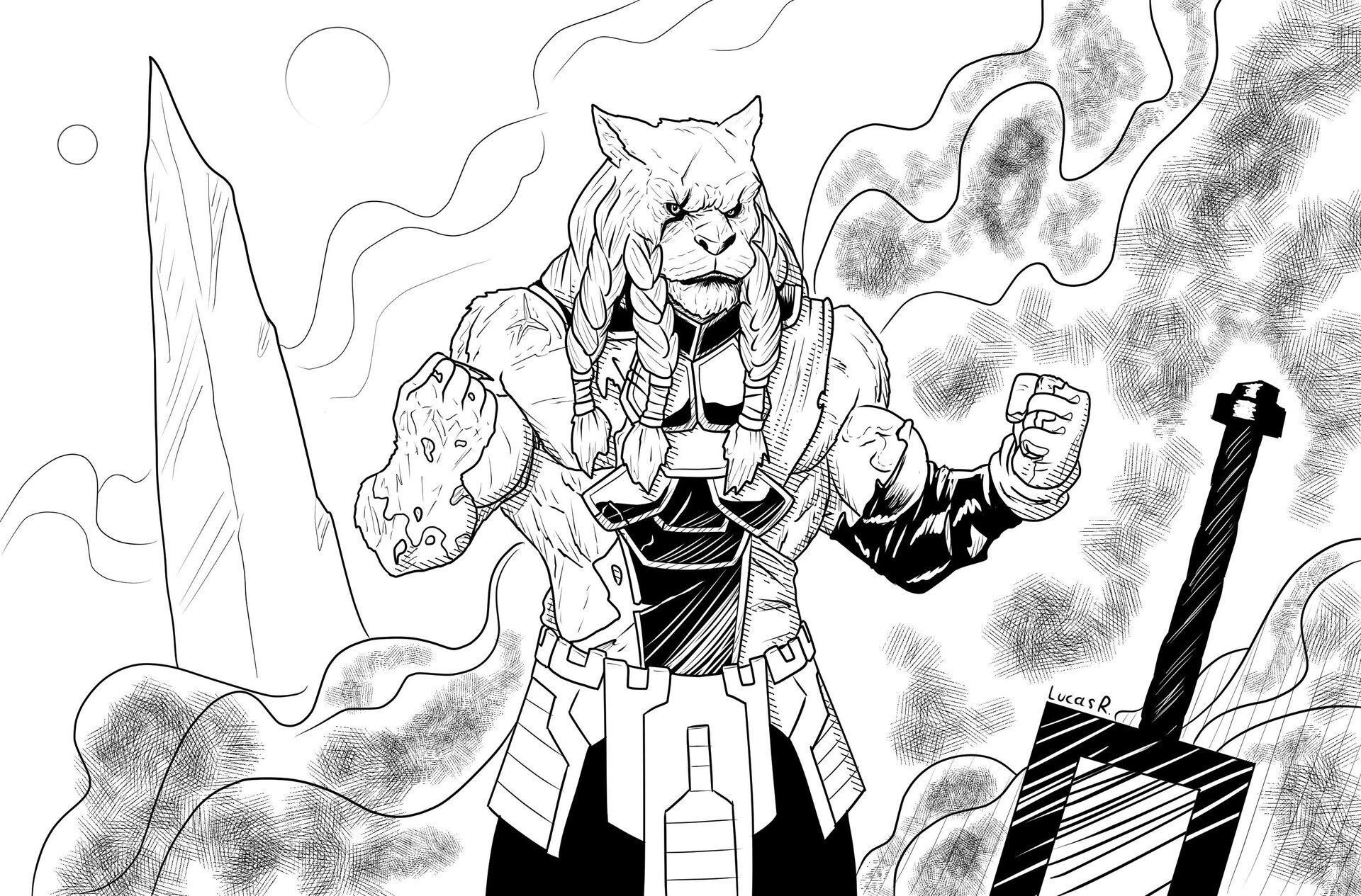 ArtStation - INVINCIBLE : BATTLE BEAST - July 2020