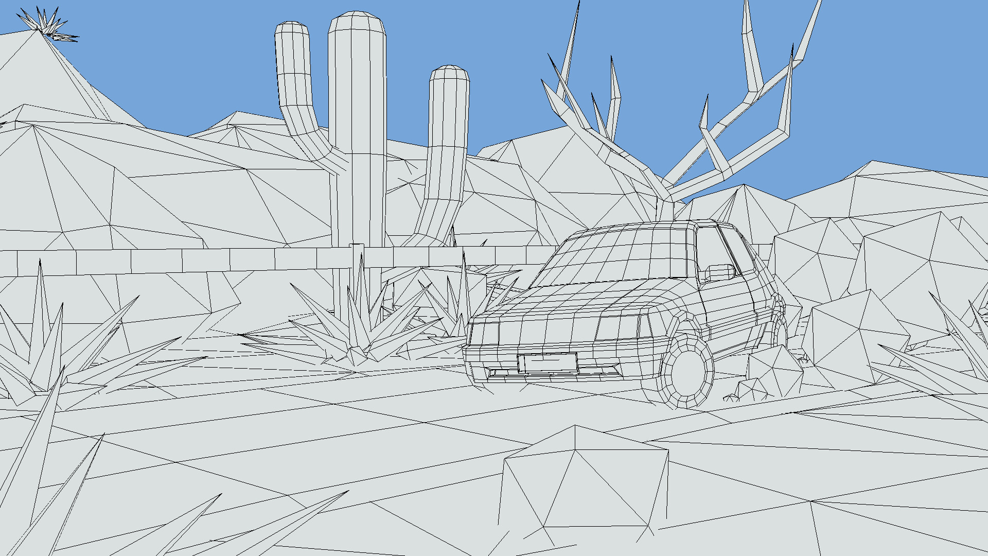 Thcyrax - ENVIRONMENT - DESERT RALLY